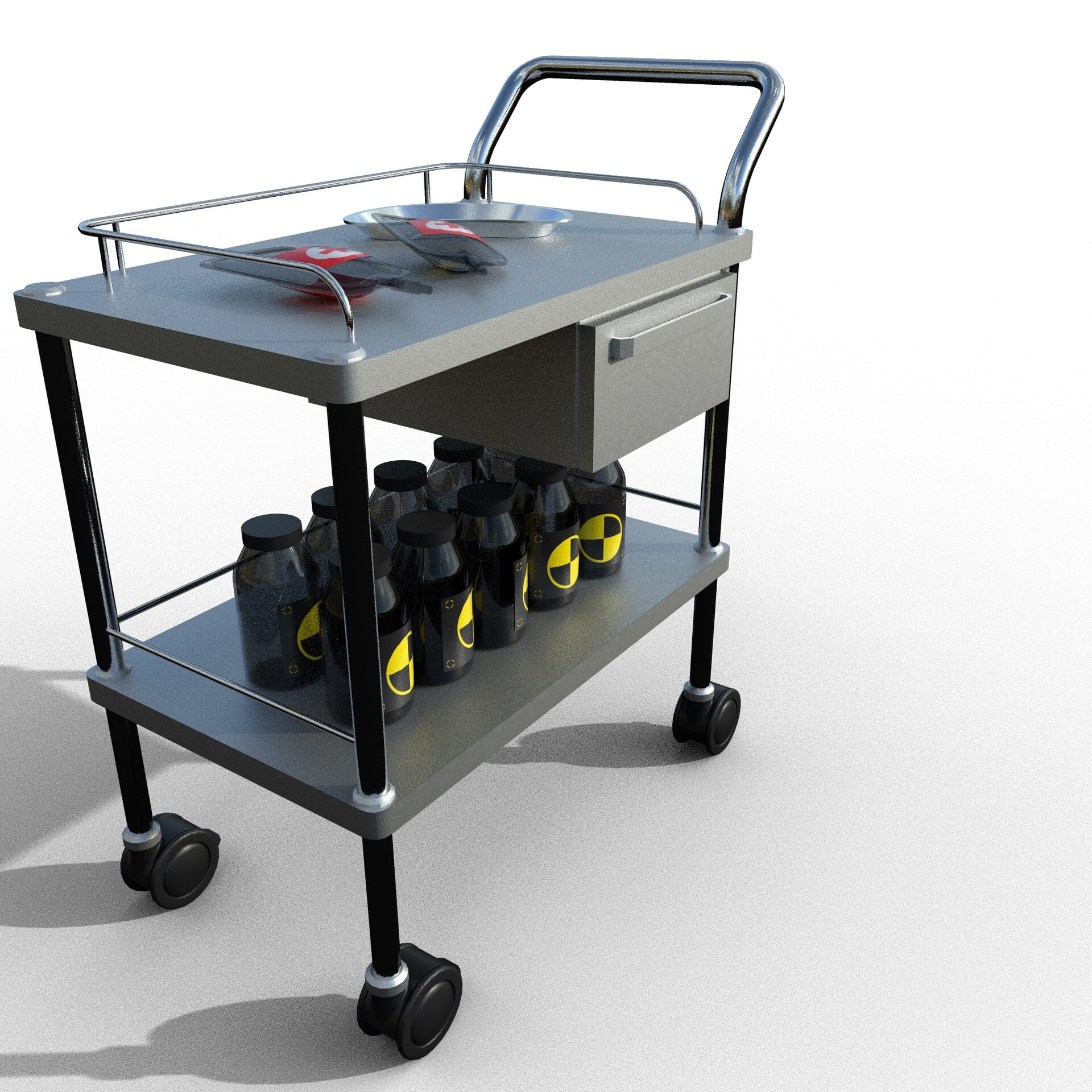 ArtStation - PBR Medical Side table