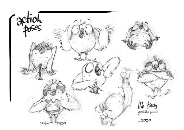 ArtStation - action poses & animal stylization