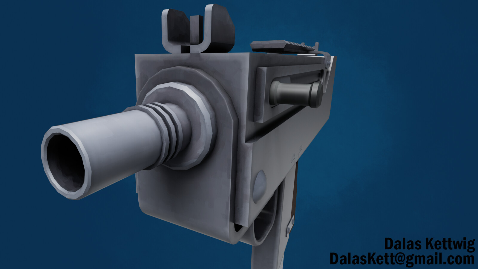 Dalas Kettwig - Kobra (Stylized Gun)