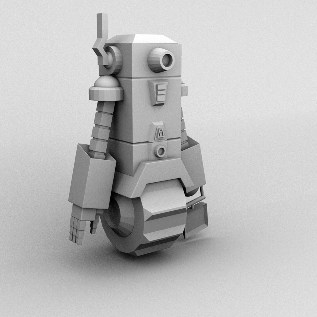 ArtStation - 3D Robot design