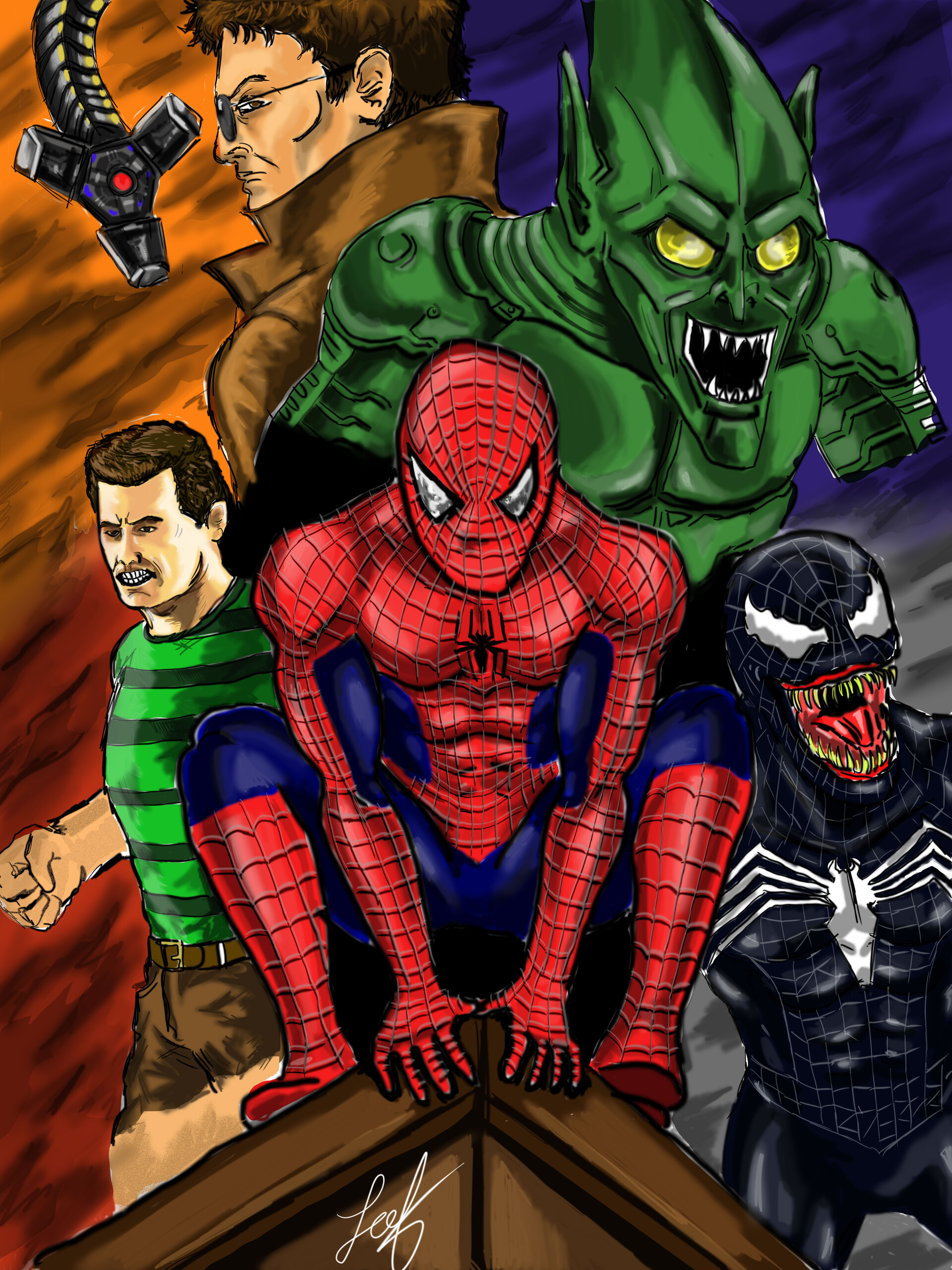Artstation - Spider-man Trilogy