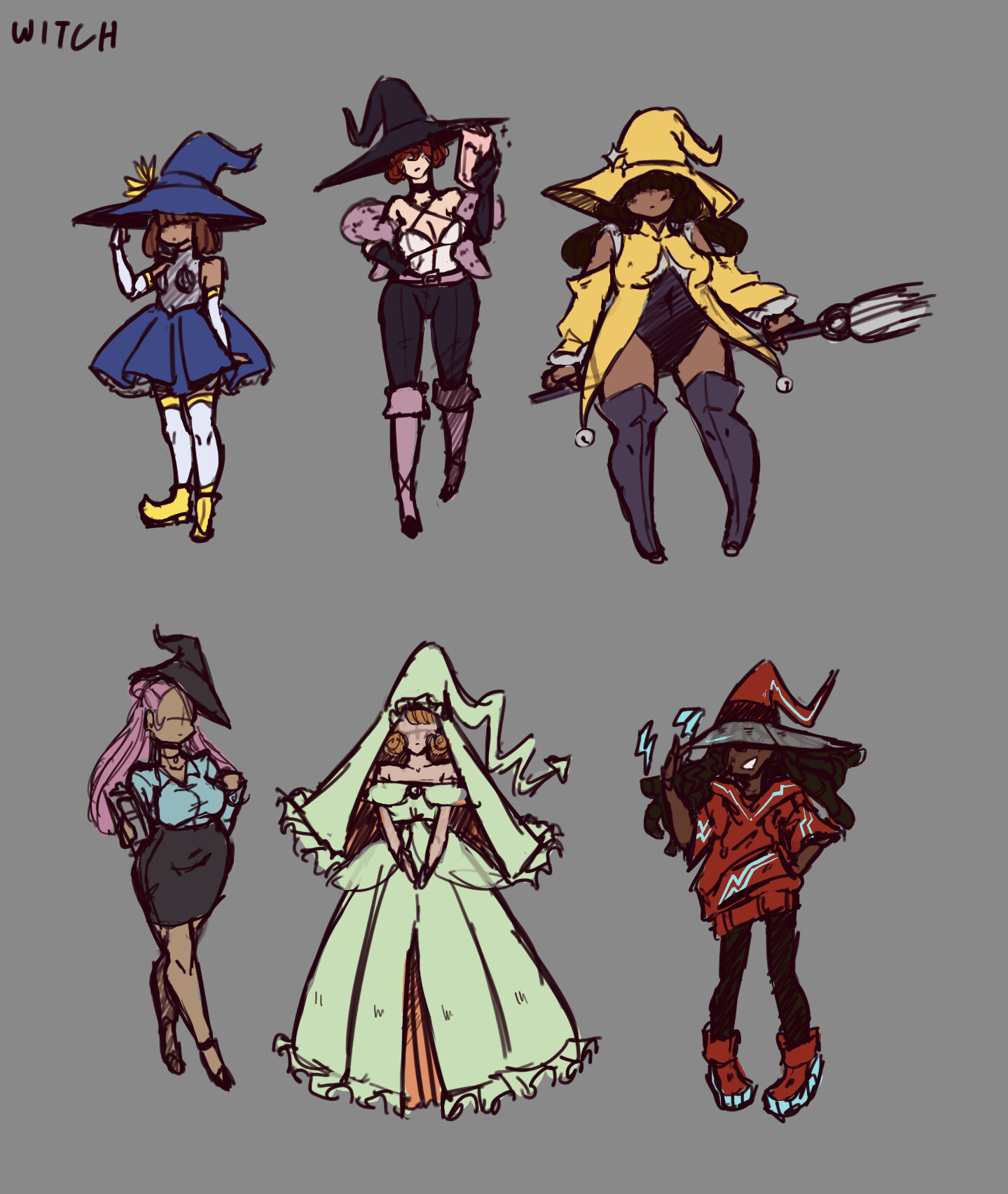 ArtStation - Character Concept (Witch)