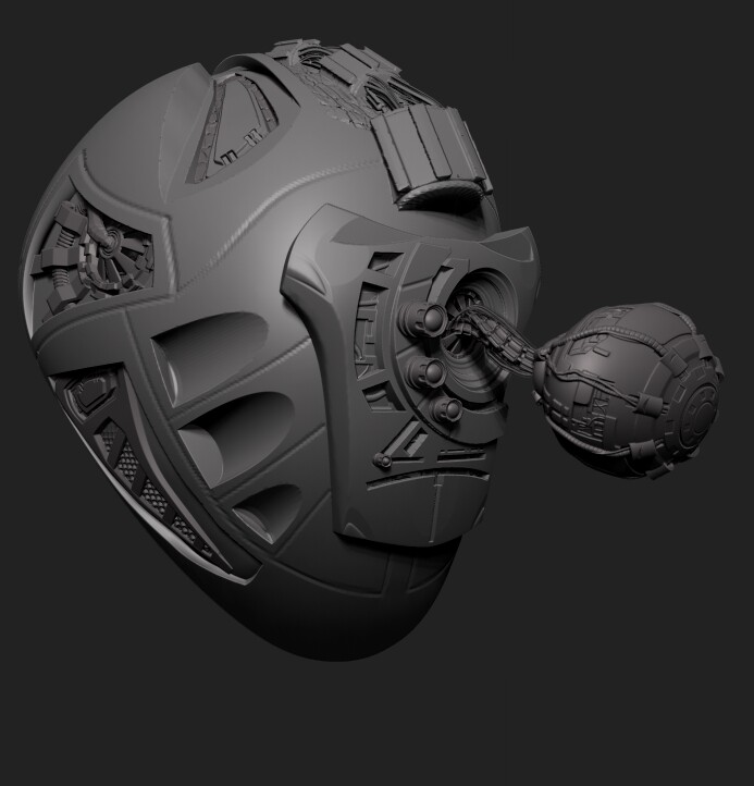 ArtStation - Cybog Helmet