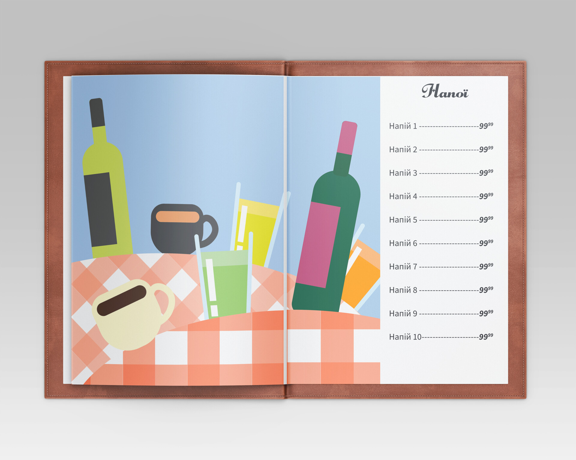 Kradan Bandicootovich - Cafe "Scola La Pasta" Logo & Menu Design