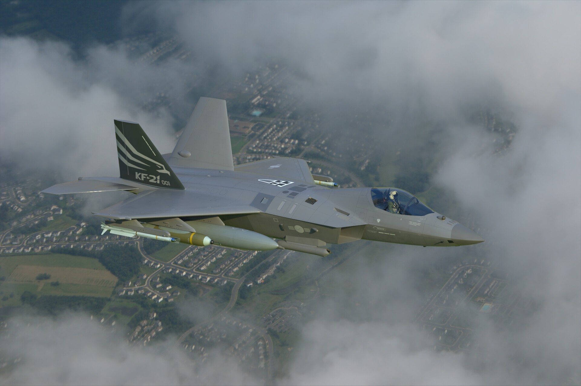 Tim Samedov - KAI KF-21 Boramae 3D model