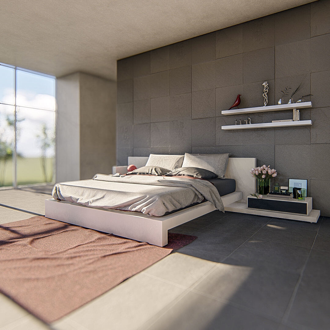 ArtStation - 3d Master bedRoom