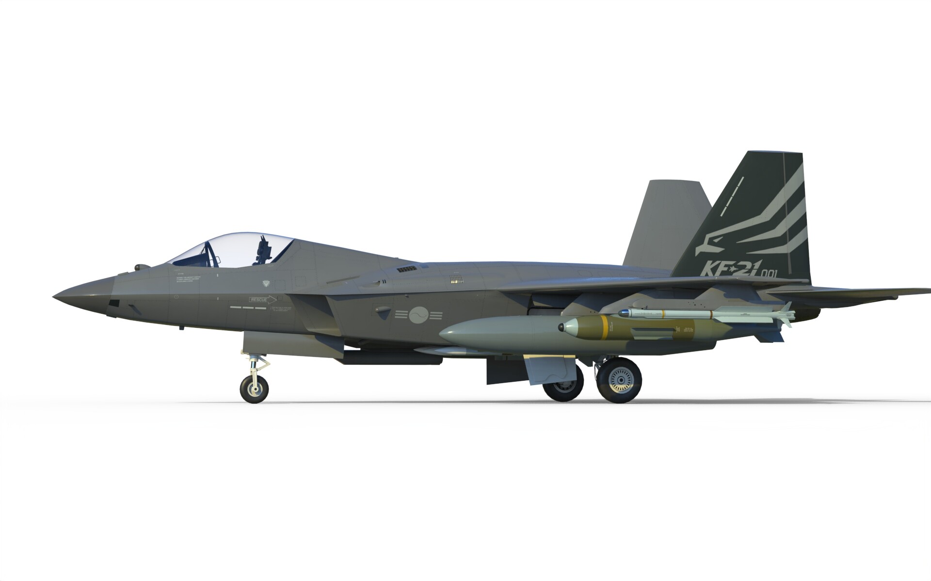 Tim Samedov - KAI KF-21 Boramae 3D model