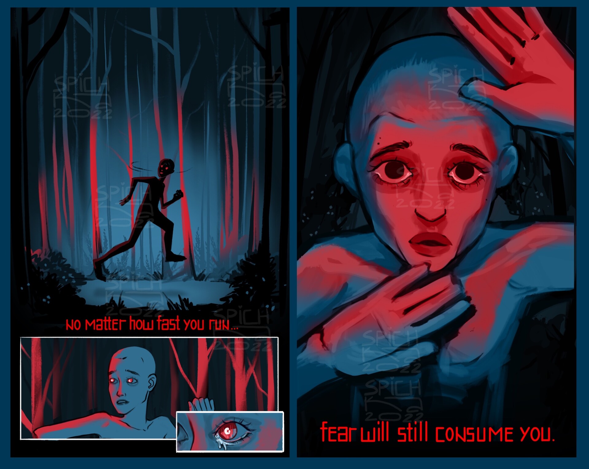 ArtStation - fear comic