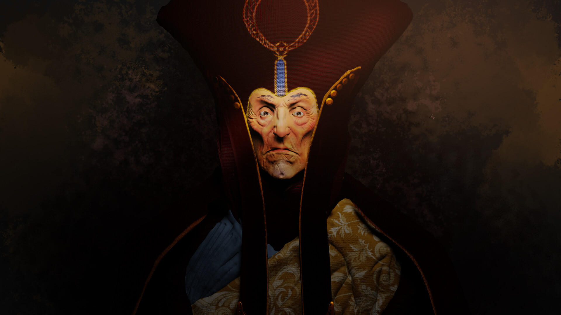 Viktor Manov - A study i did of "Bishop Thrall and his unholy secret ...
