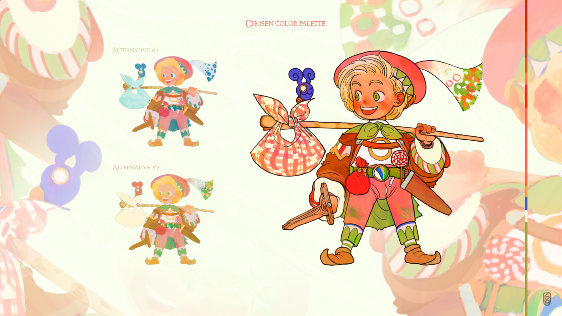 ArtStation - The Forgotten Realms - Little Adventurer Color Palette