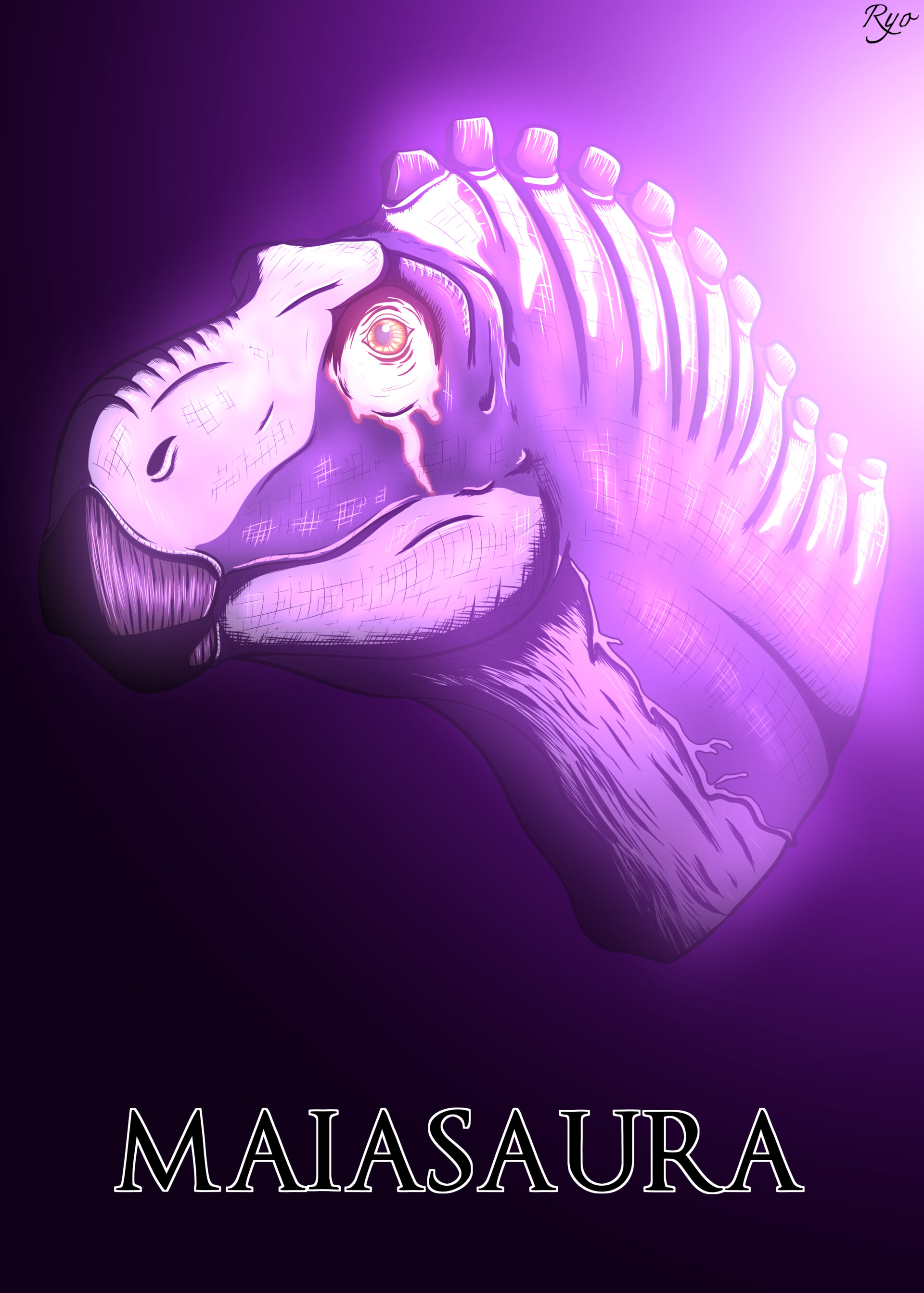 ArtStation - Maiasaura peeblesorum