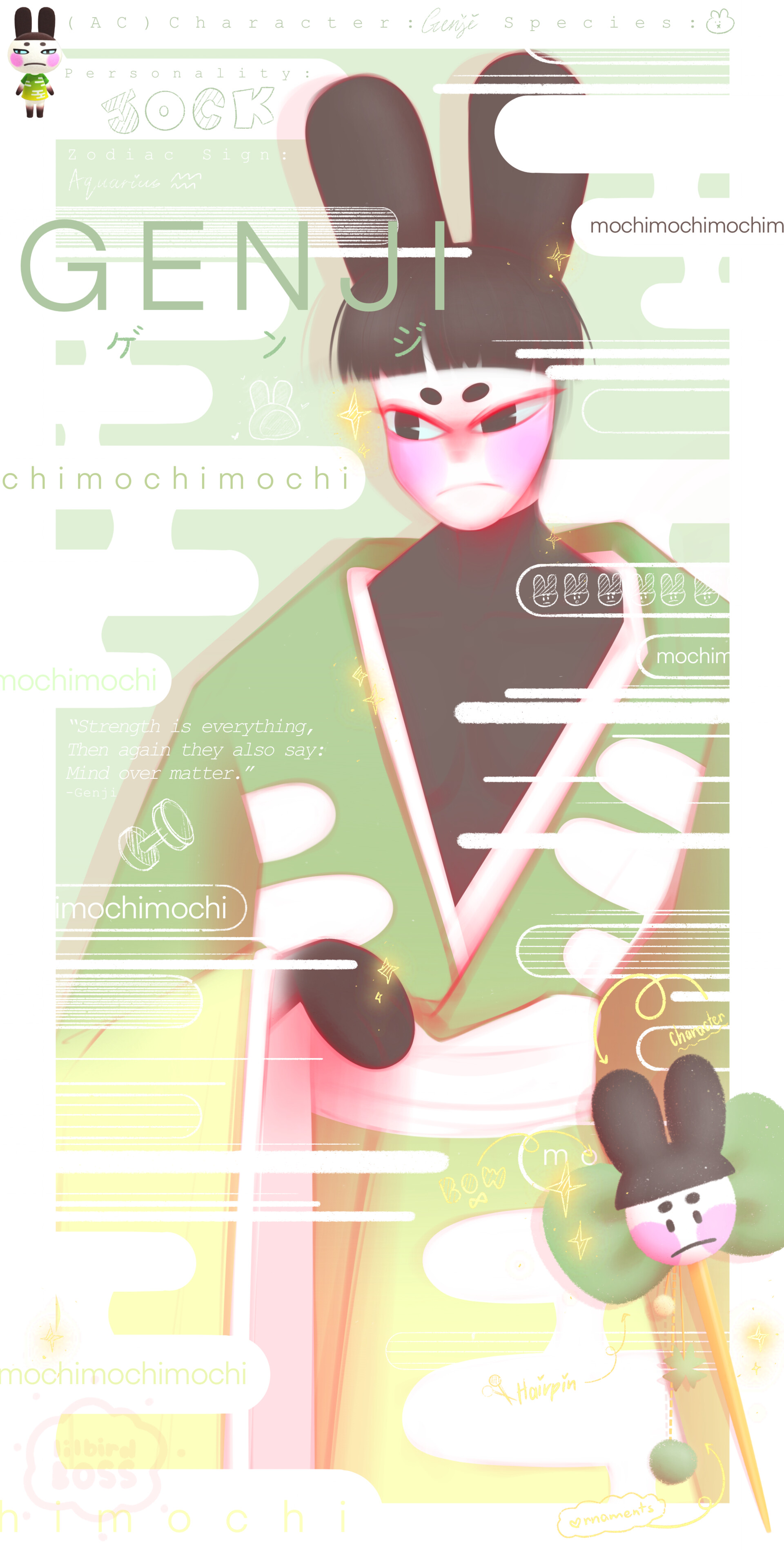 ArtStation - 💚Genji💚 (AC Fanart)