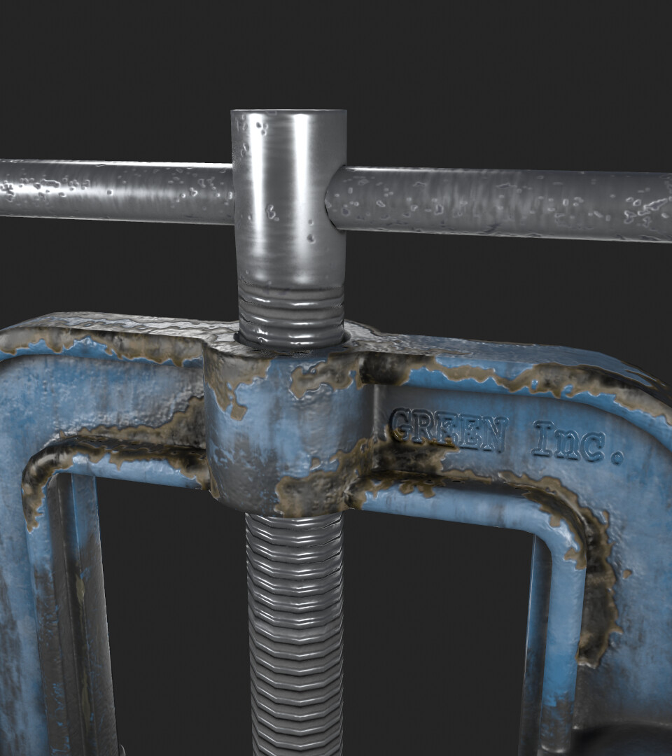 ArtStation - Pipe Vise