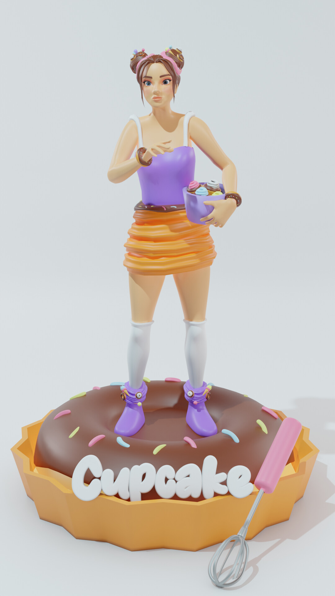 ArtStation - Candy People Character