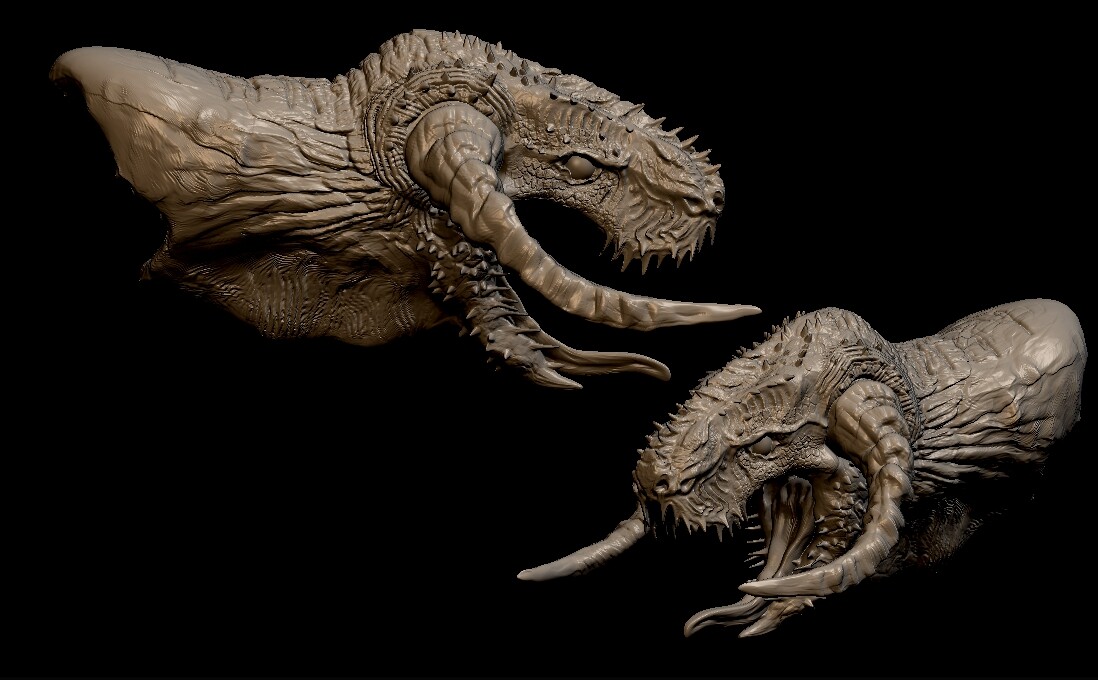 ArtStation - Dragon Practice