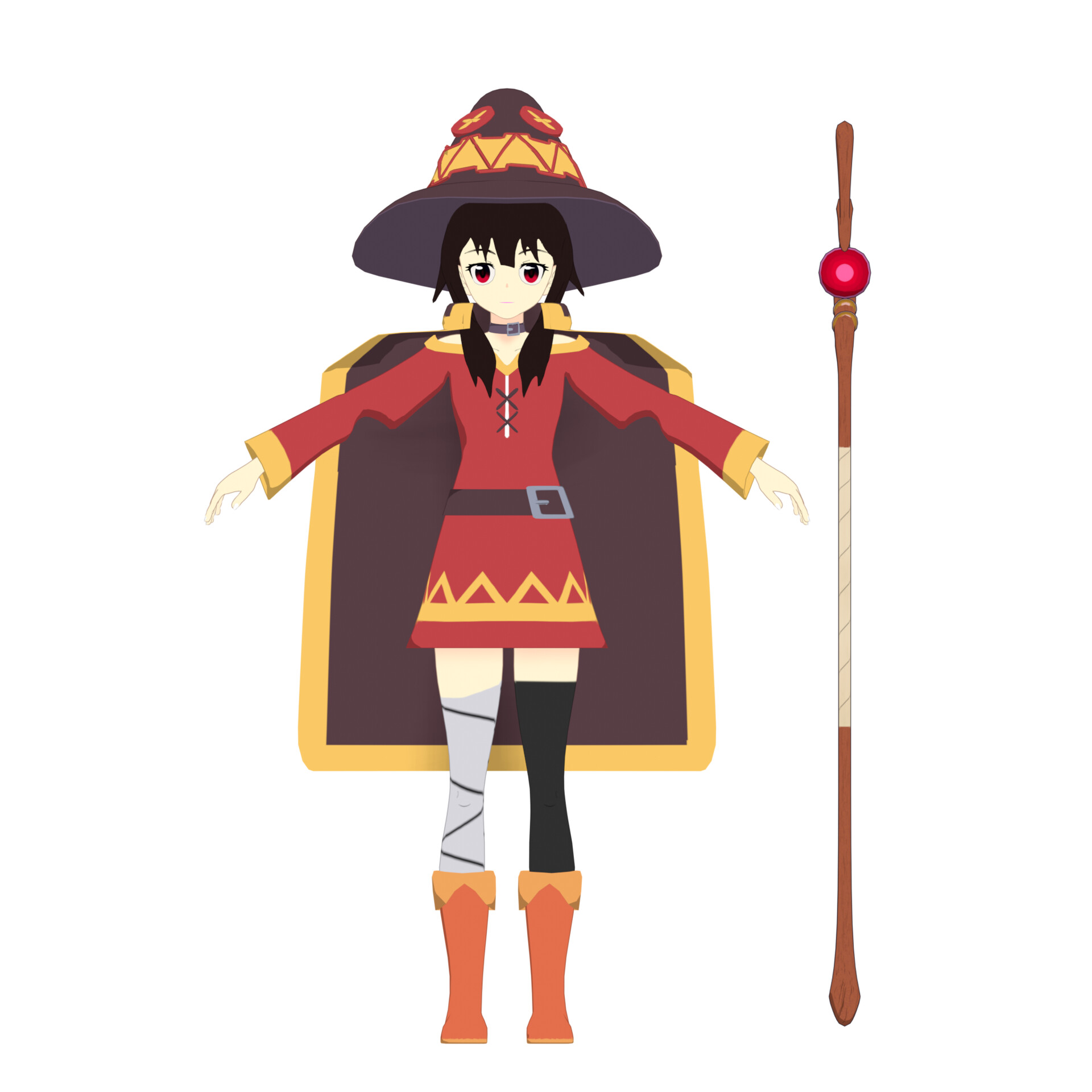 ArtStation - Megumin from Konosuba