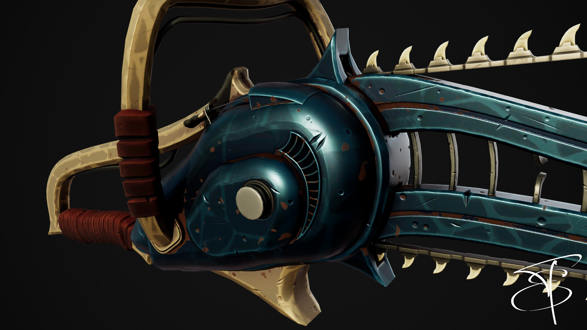 SeTech - Stylized chainsaw