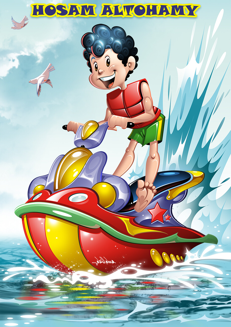 ArtStation - Poster by Hosam Al-Tohamy