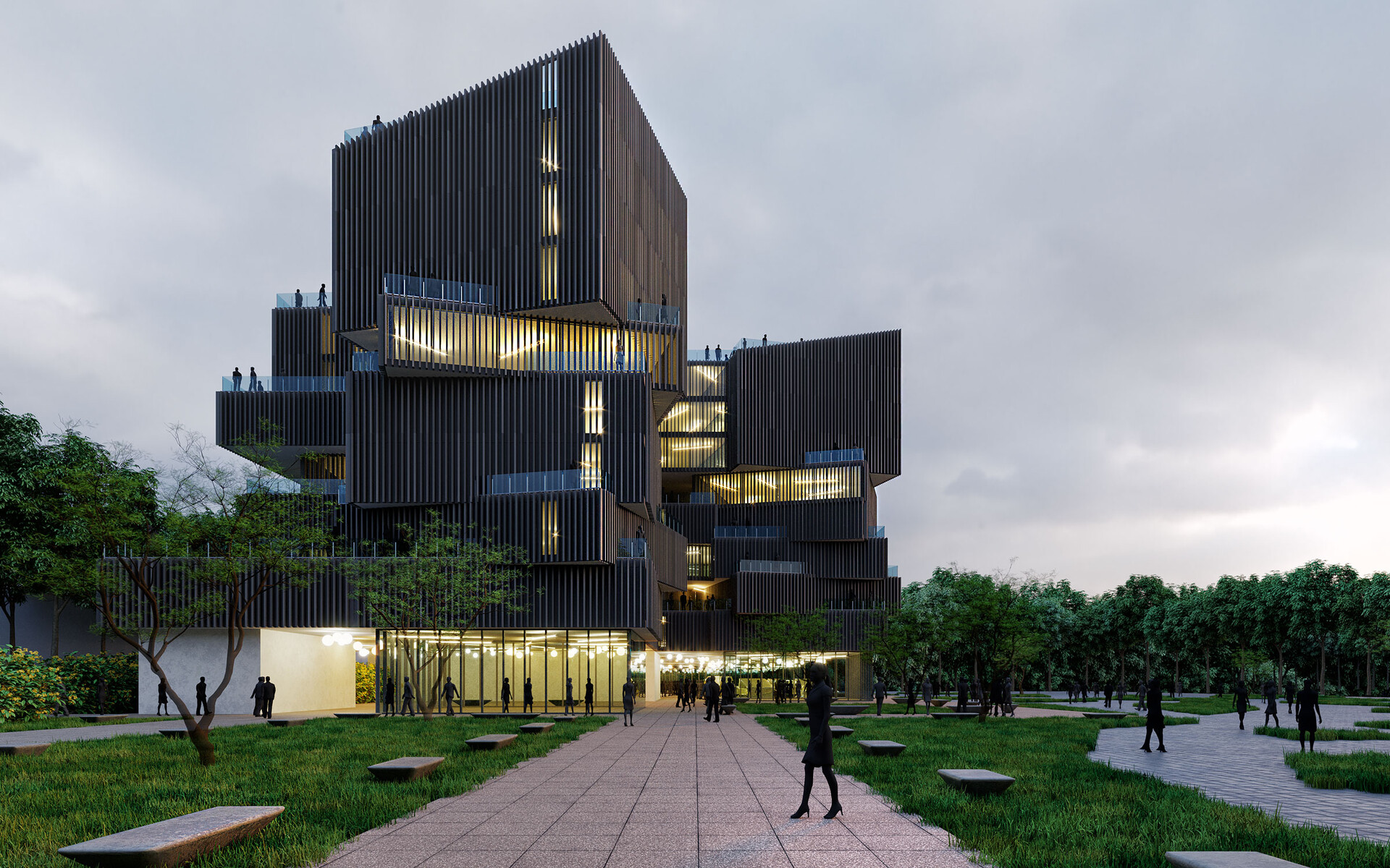 ArtStation - architecture | business center