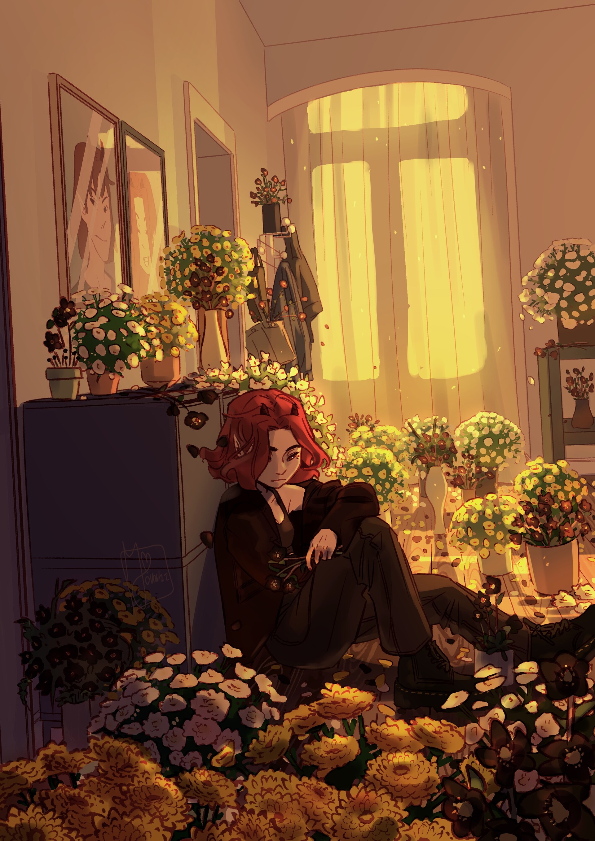 ArtStation - flowers series