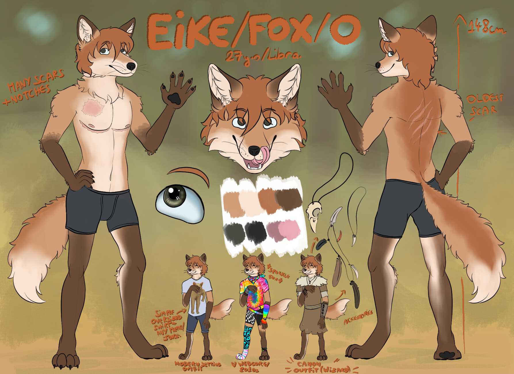 ArtStation - Eike - refsheet