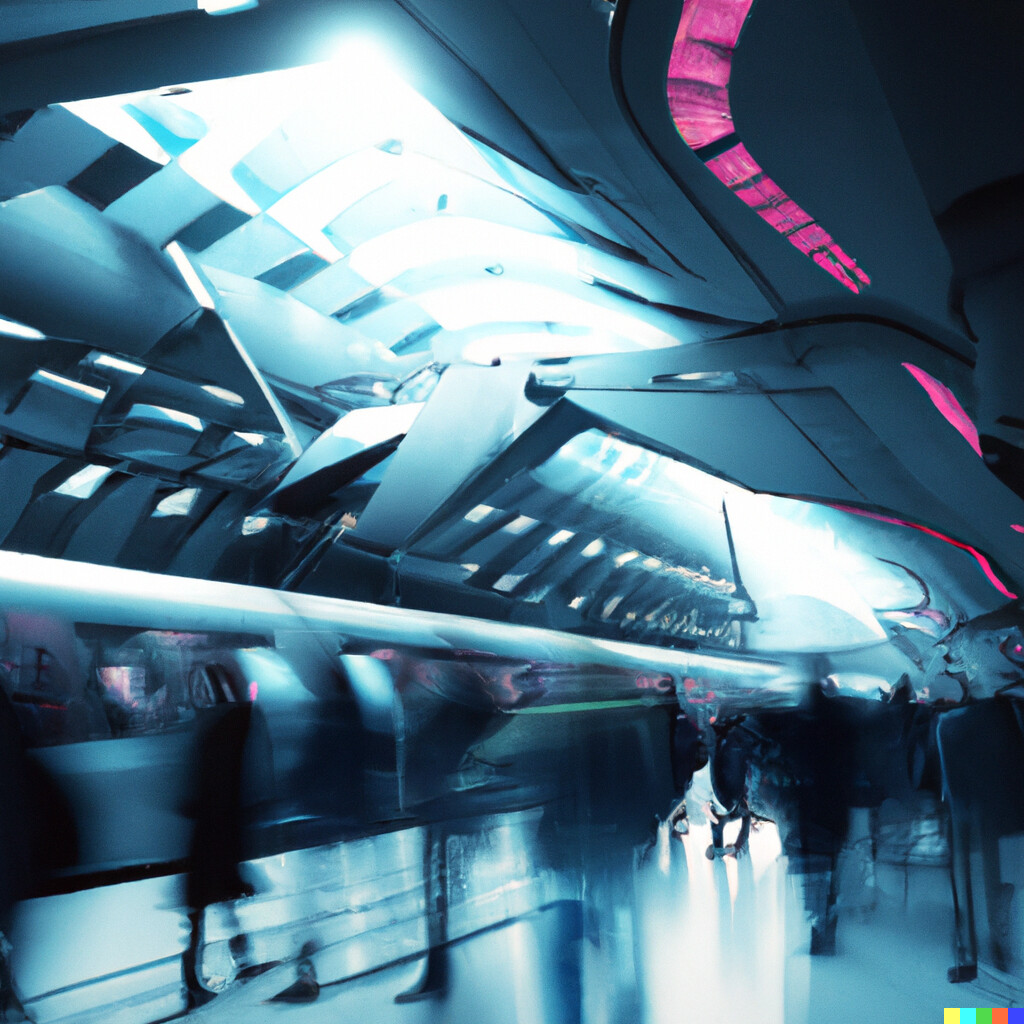 ArtStation - Cyberpunk Subway Station