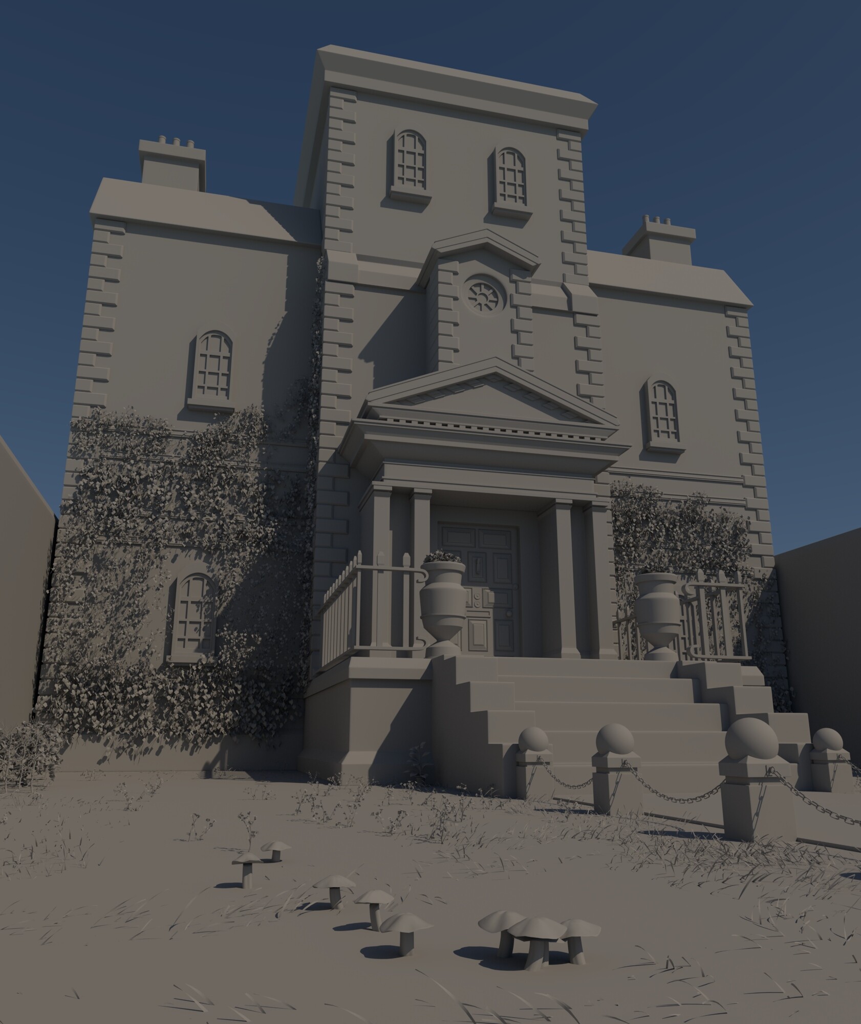 ArtStation - Georgian House