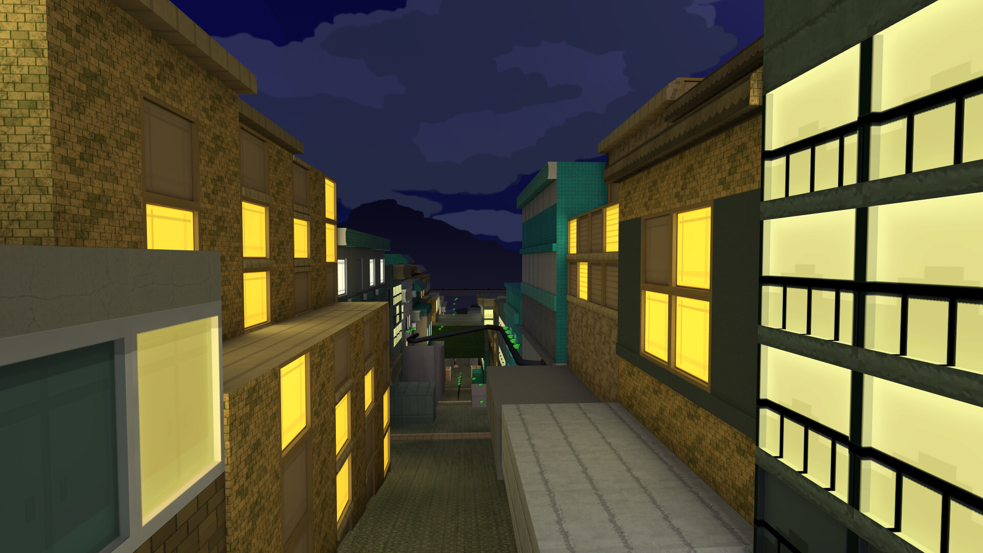 Emma Goss - Downtown Jam - 3D Environment Art