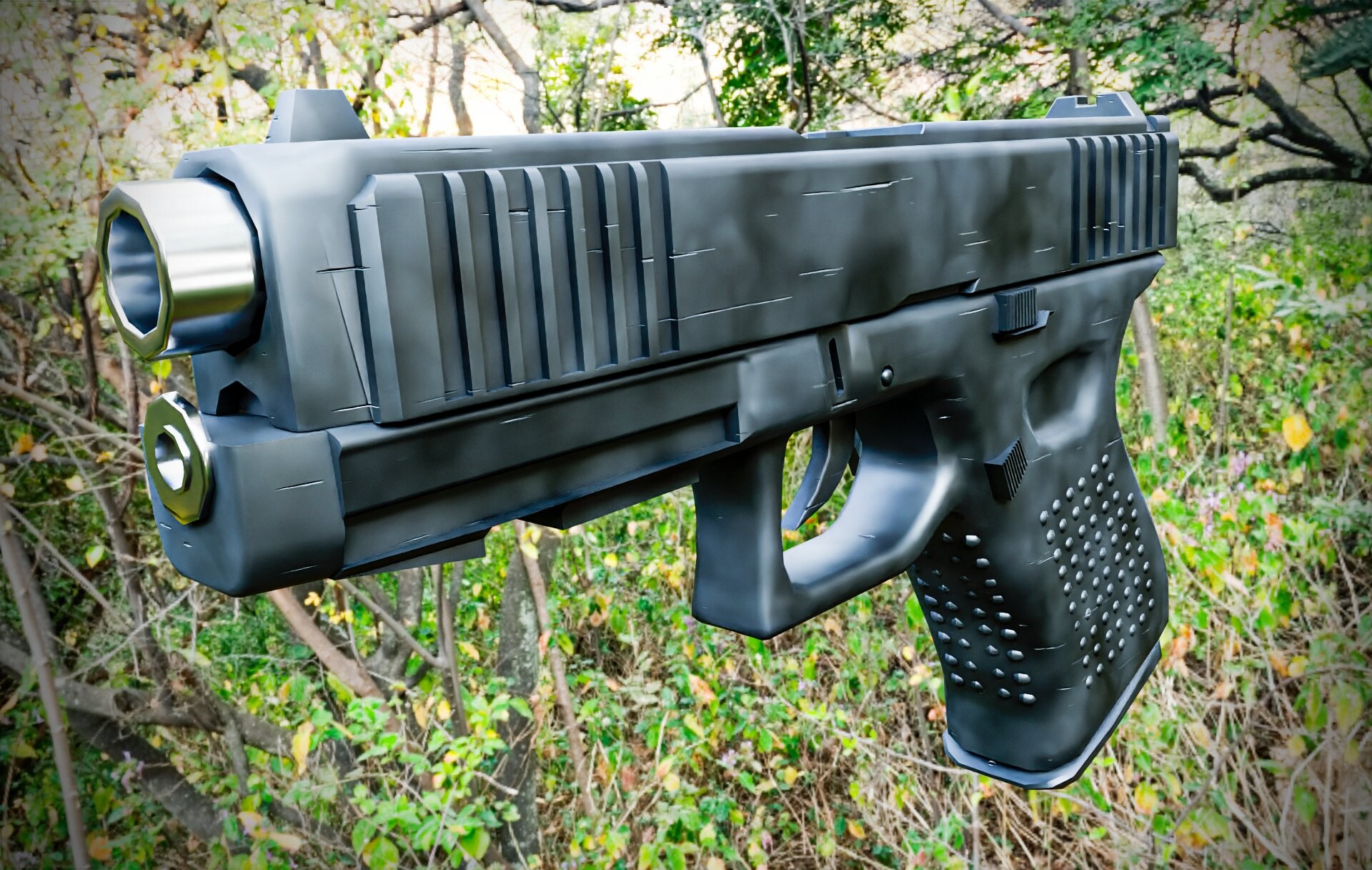 ArtStation - Glock for Game