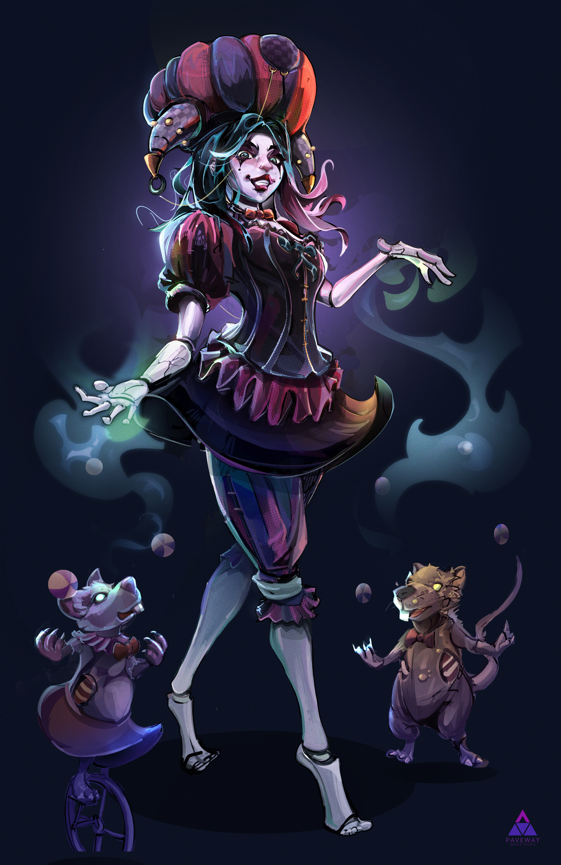 puppet master jester art
