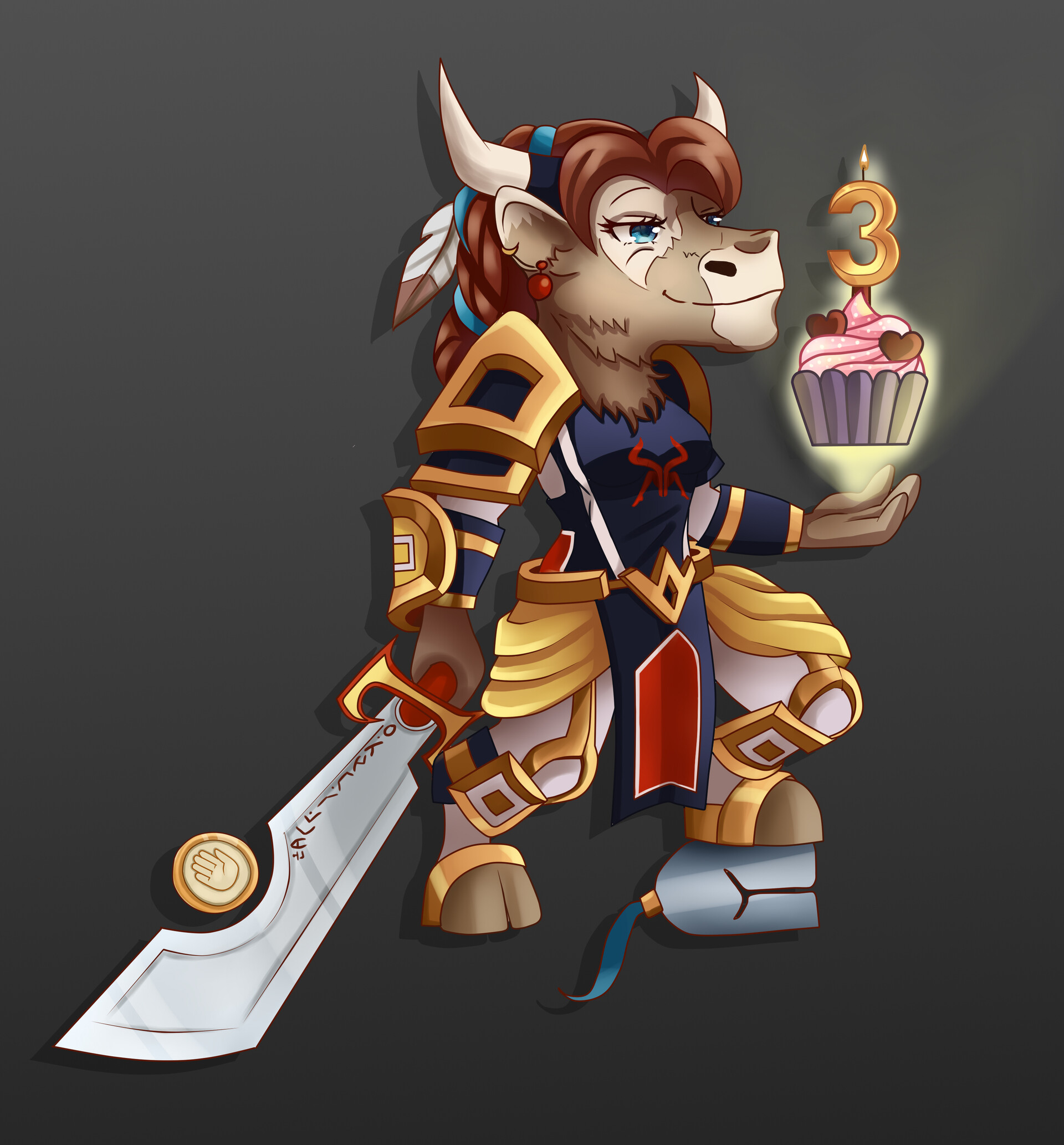 ArtStation - world of warcraft tauren chibi