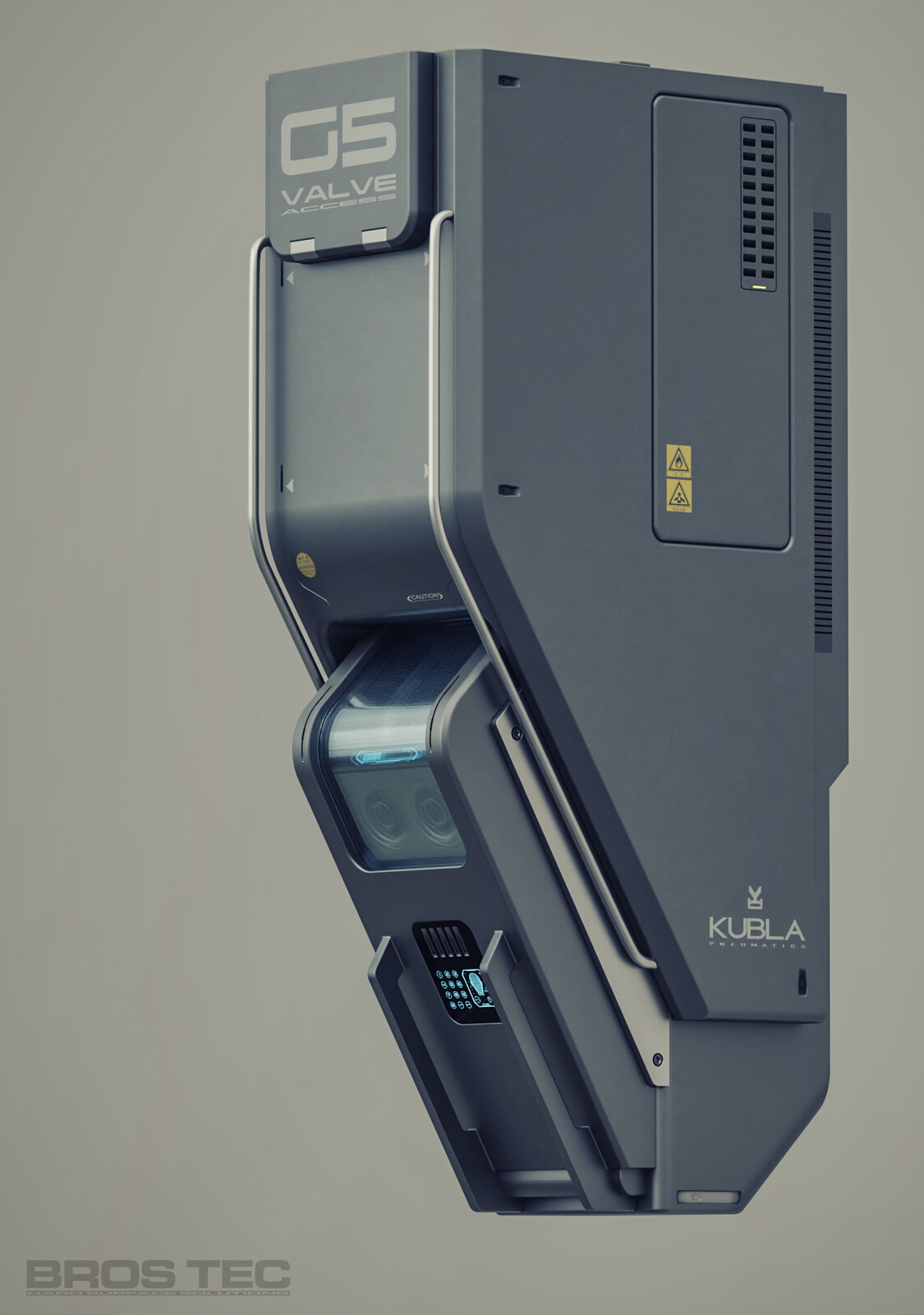 Ponte Ryuurui - SciFi Wall-Mounted Terminal Doodle