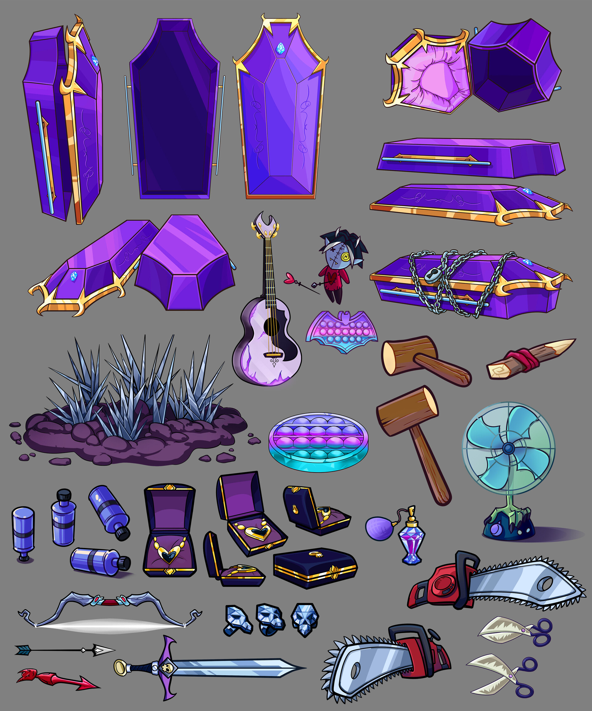 ArtStation - Teen-z Boo! | Props