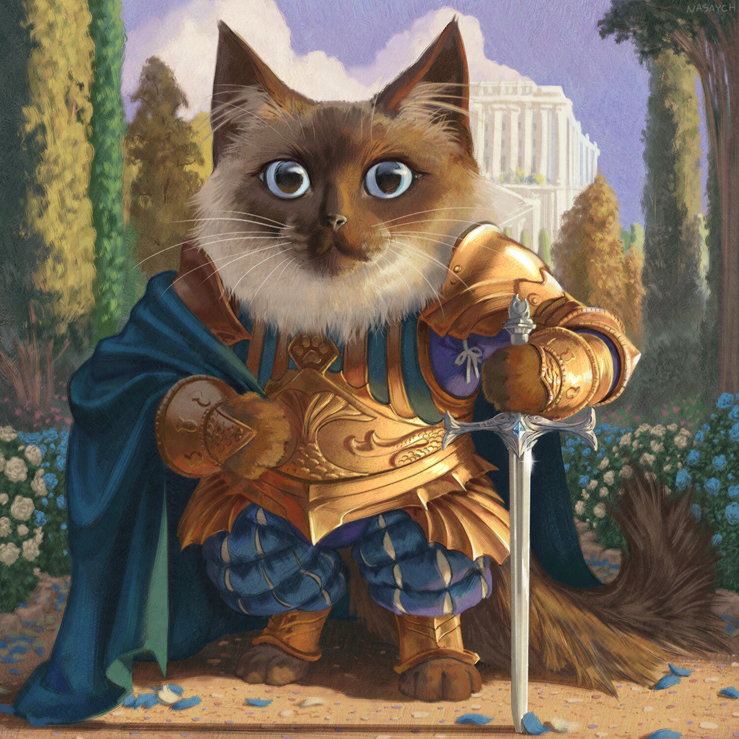 ArtStation - Knight-cat Fani