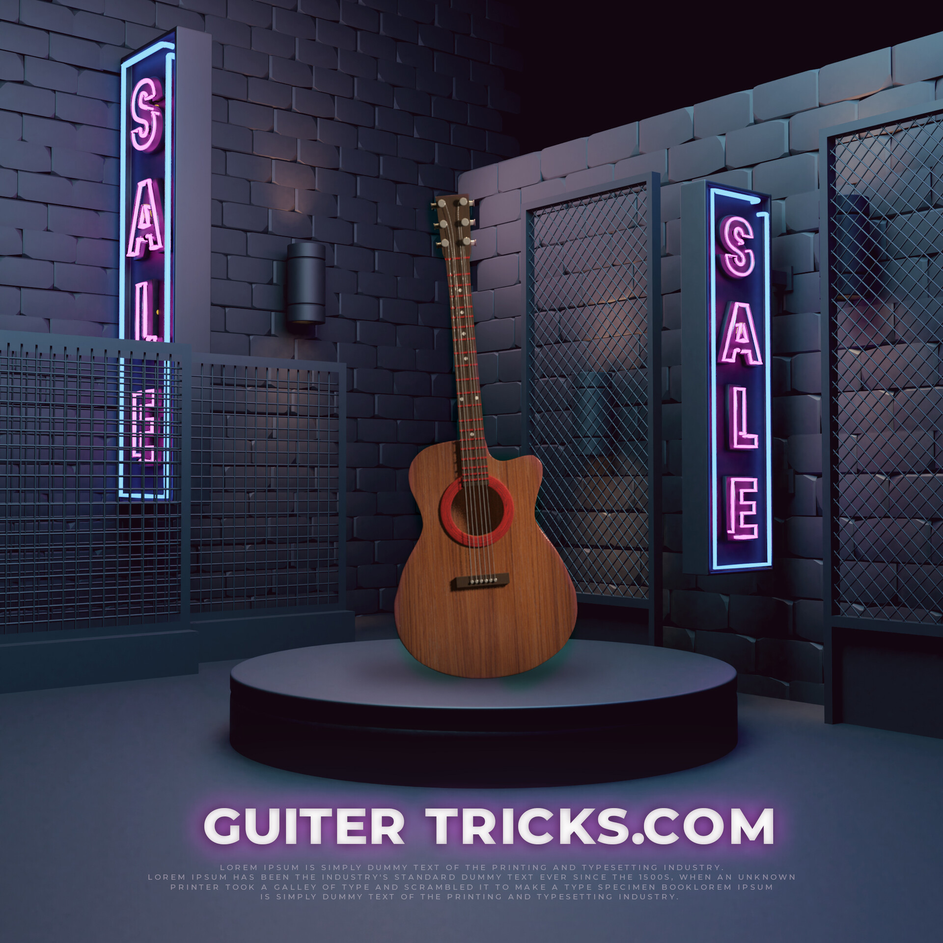ArtStation - GUITAR MODEL