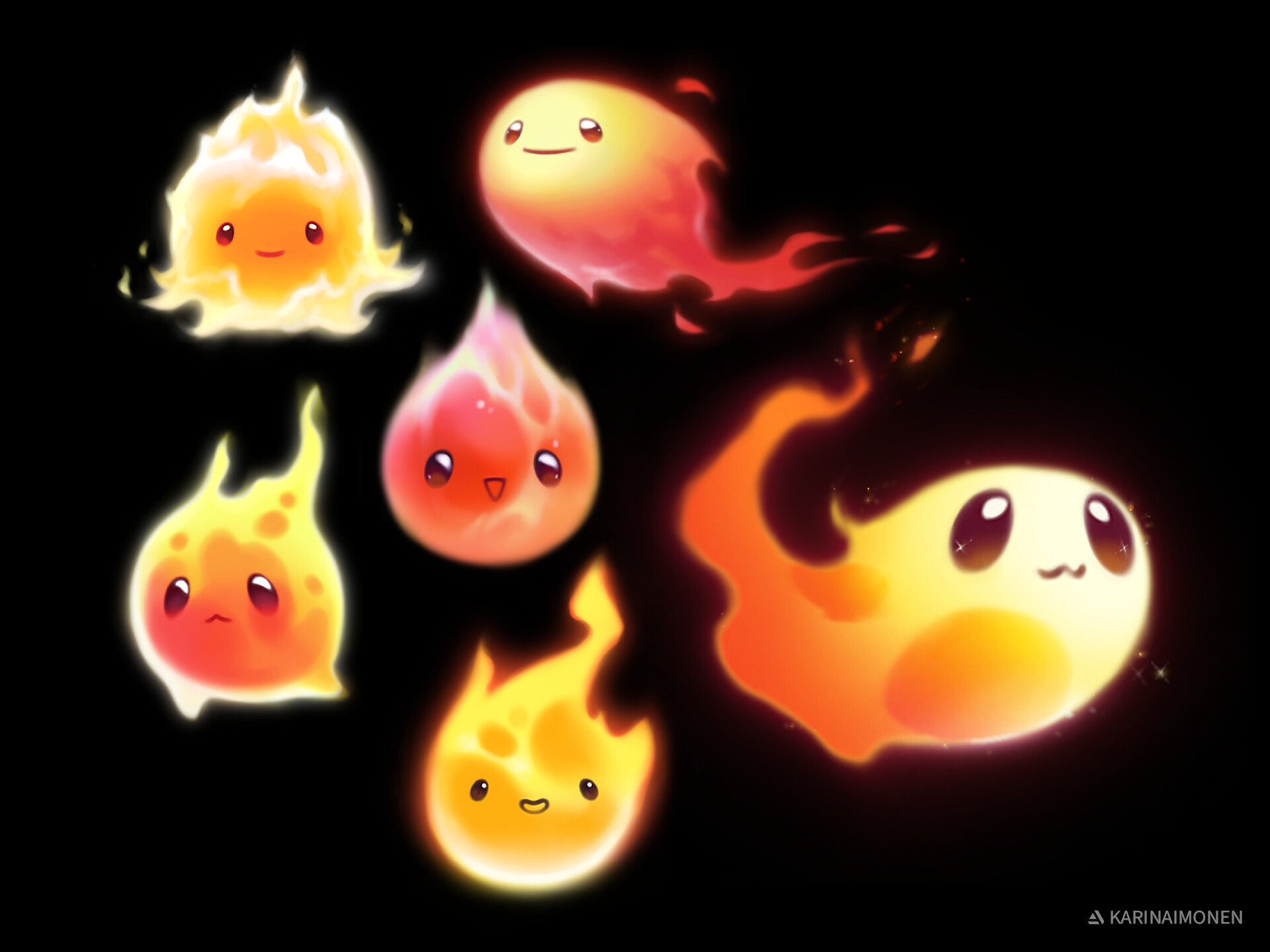 ArtStation - Fire Pookie