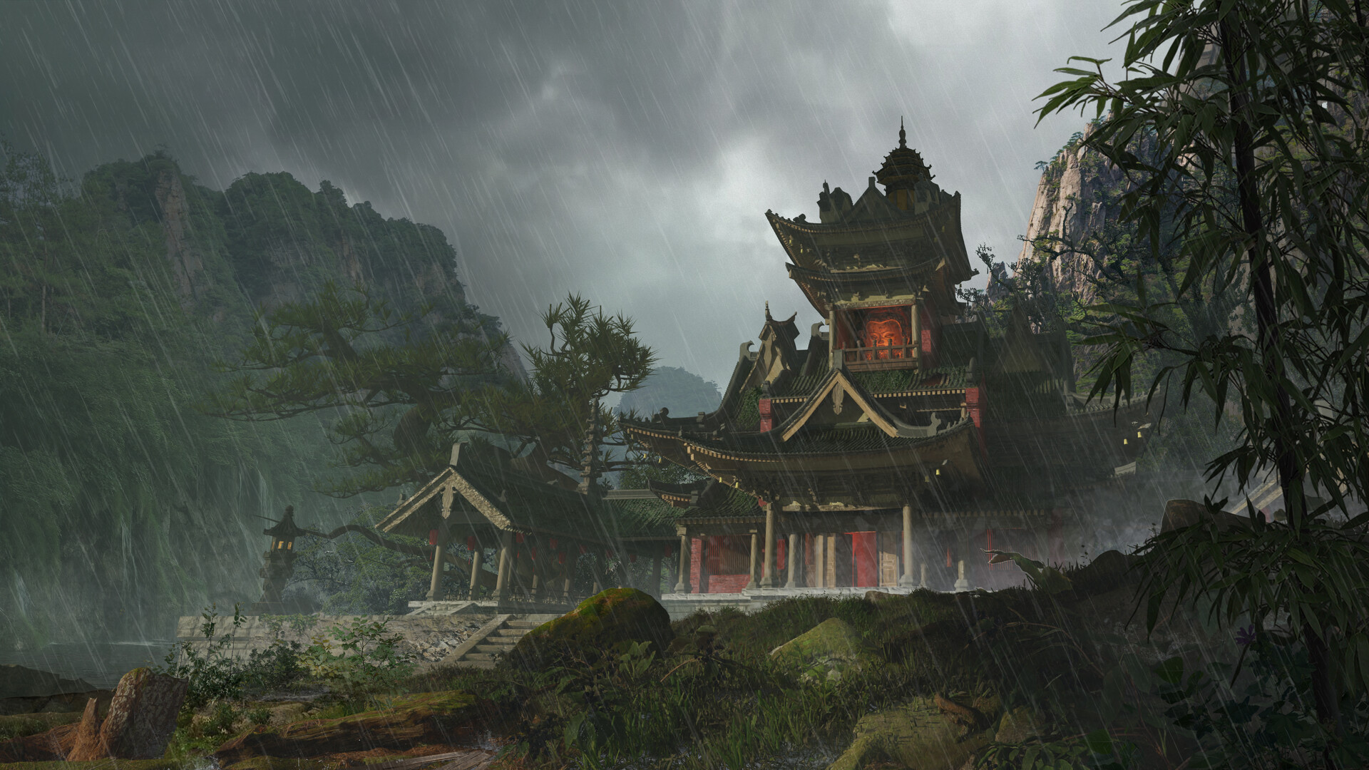 ArtStation - Chinese temple