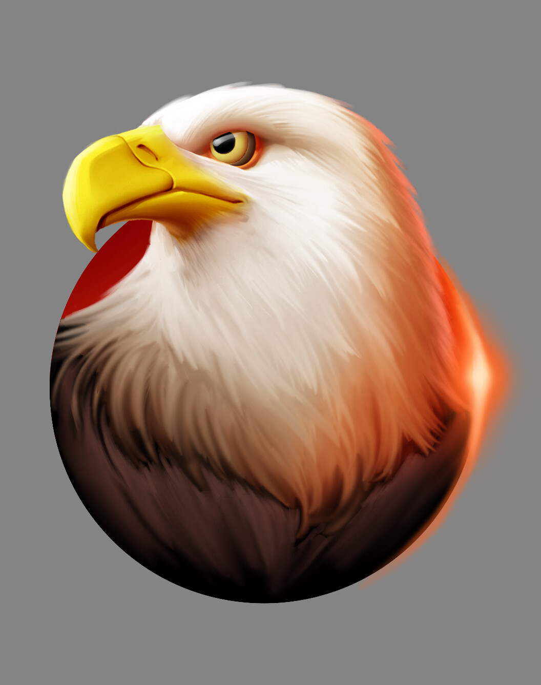 Enrique Perez Soler - The Eagle - Buffalo Toro Symbol Design