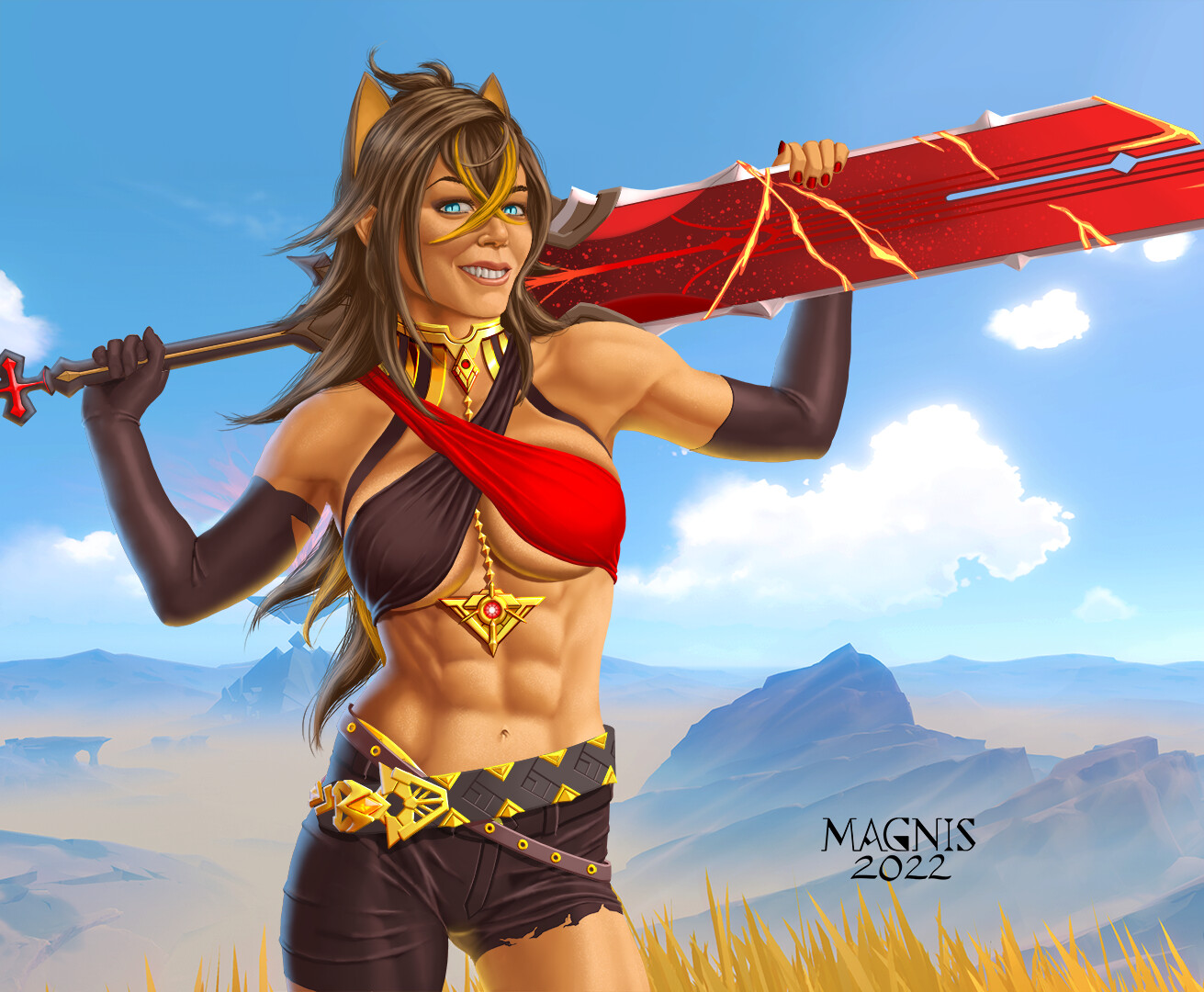 ArtStation - Genshin Impact - Dehya