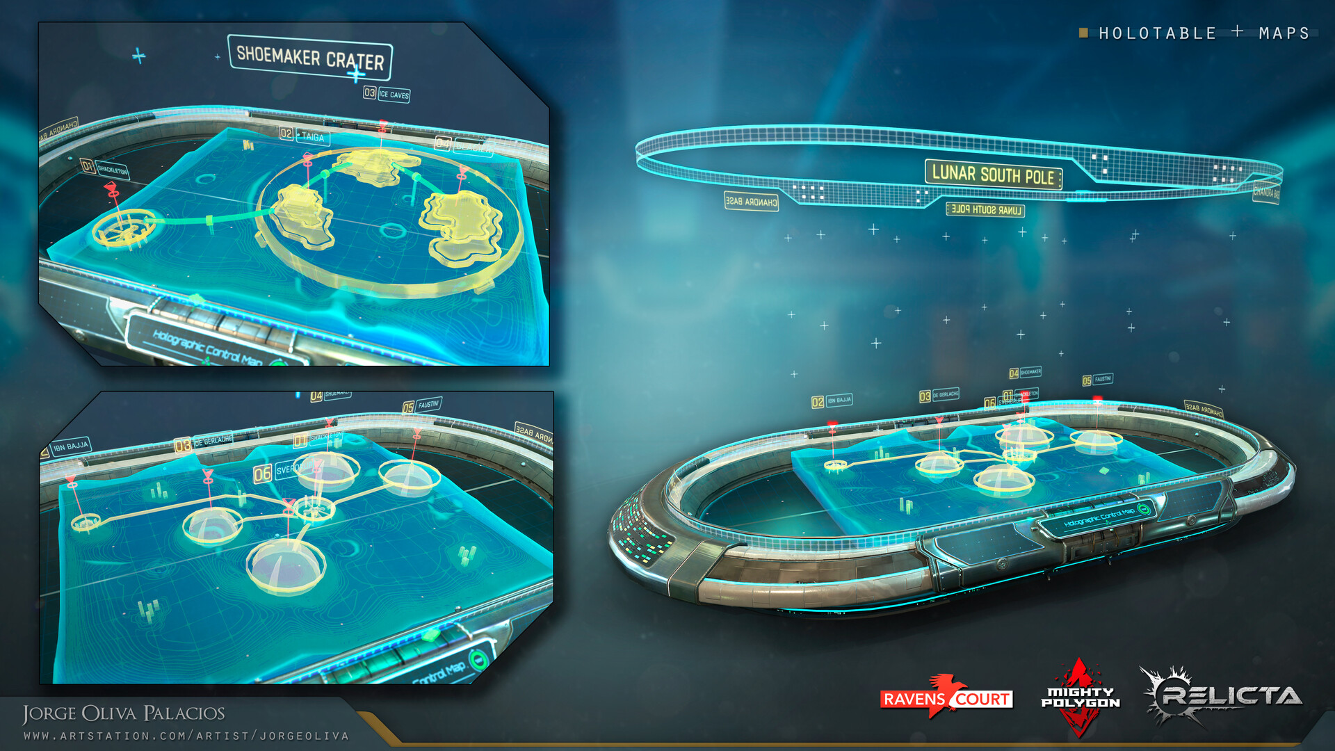 Jorge Oliva - Relicta: Game Assets compilation & animations