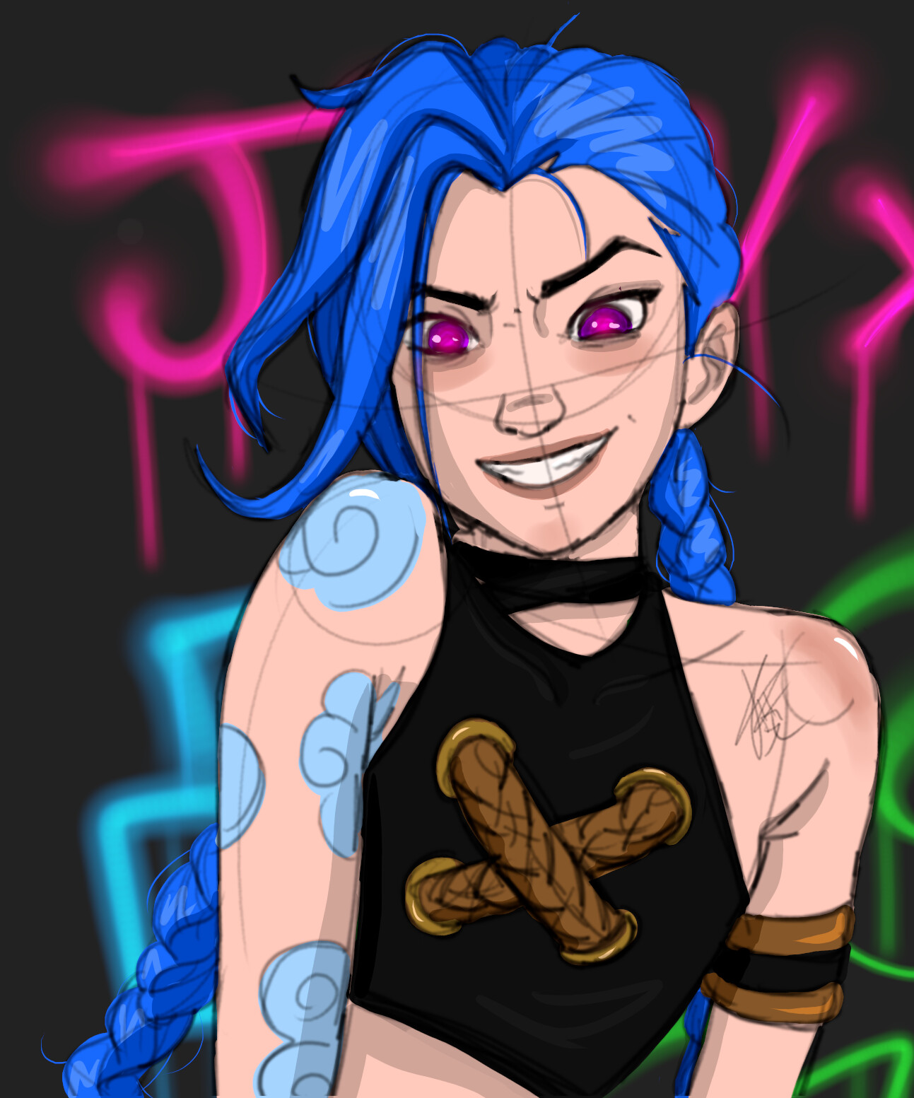 ArtStation - Jinx fanart