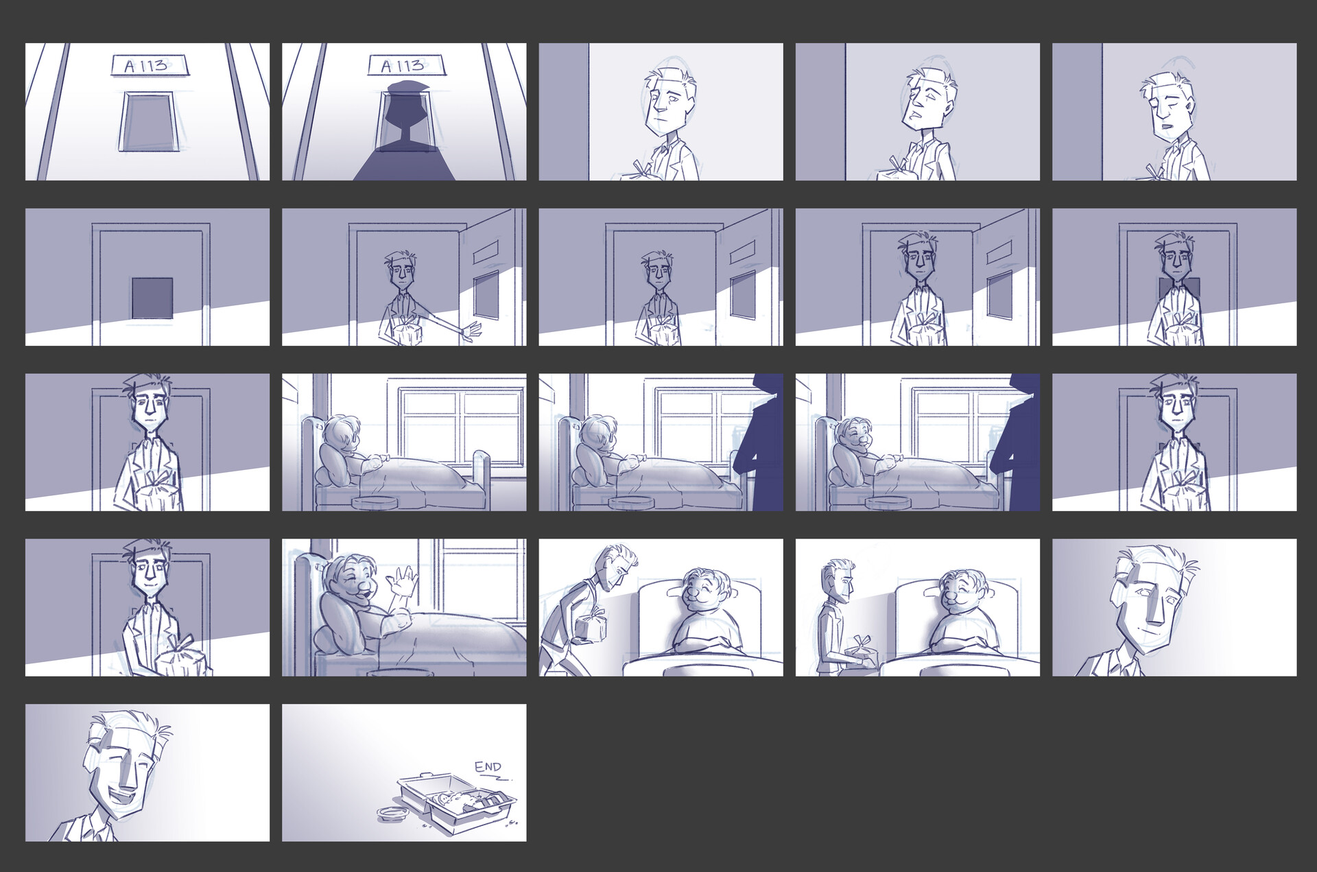 ArtStation - Storyboard and Concept - Chicken Rice