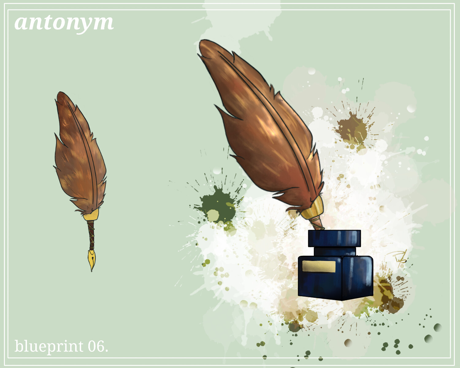 ArtStation - feather sword