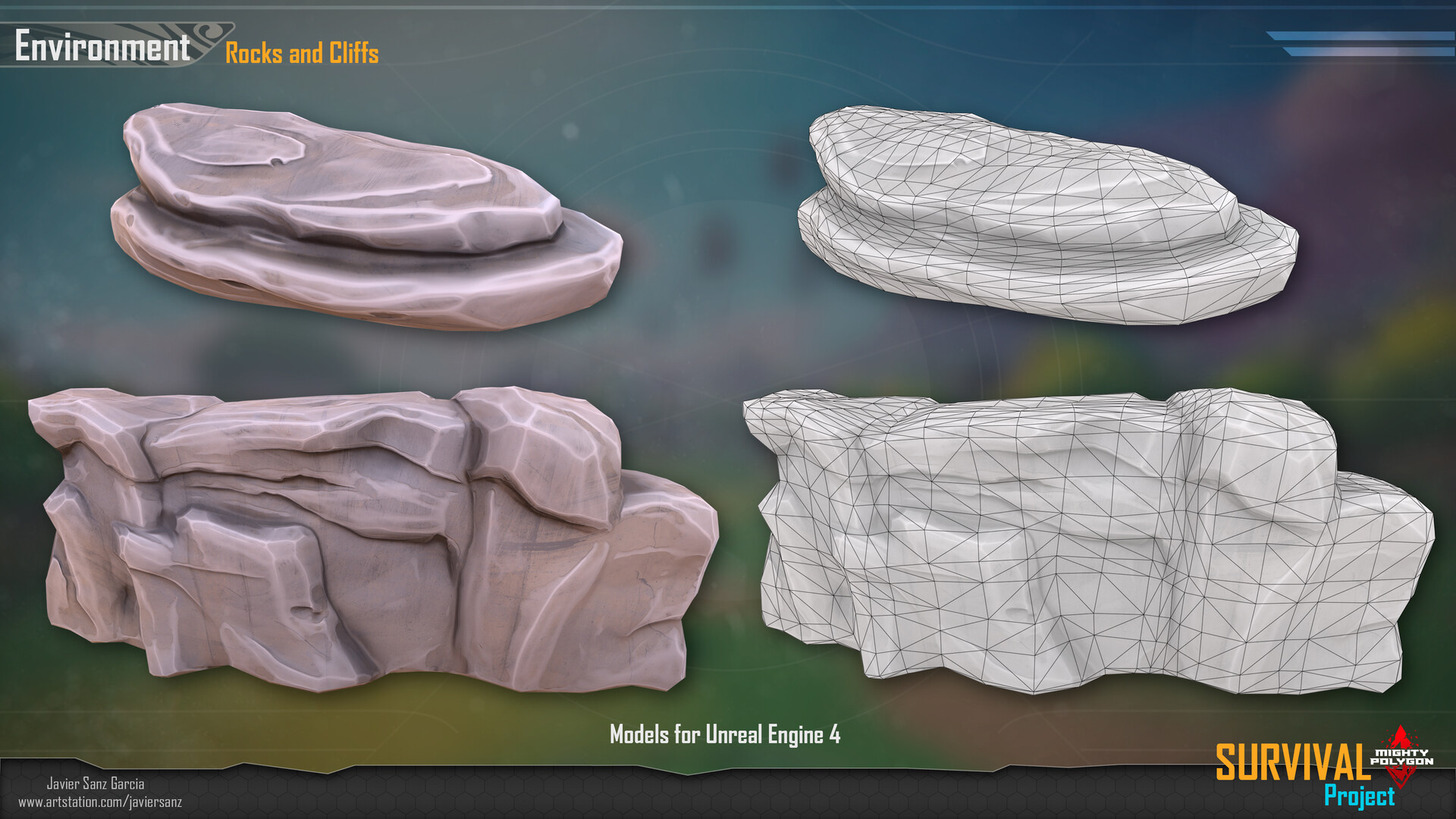 Javier Sanz - Tribal Robots: Vegetation and Rocks