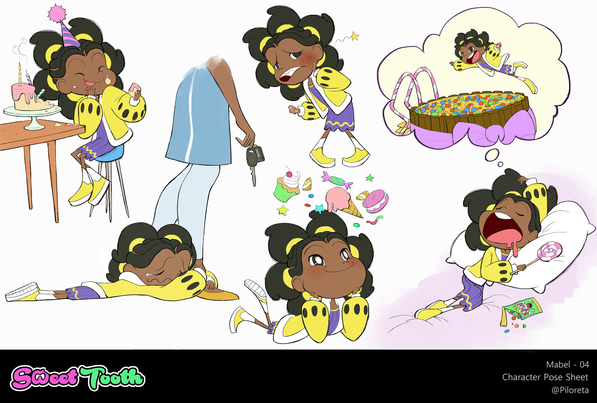 Lorena Piloreta - Mabel - Character Design