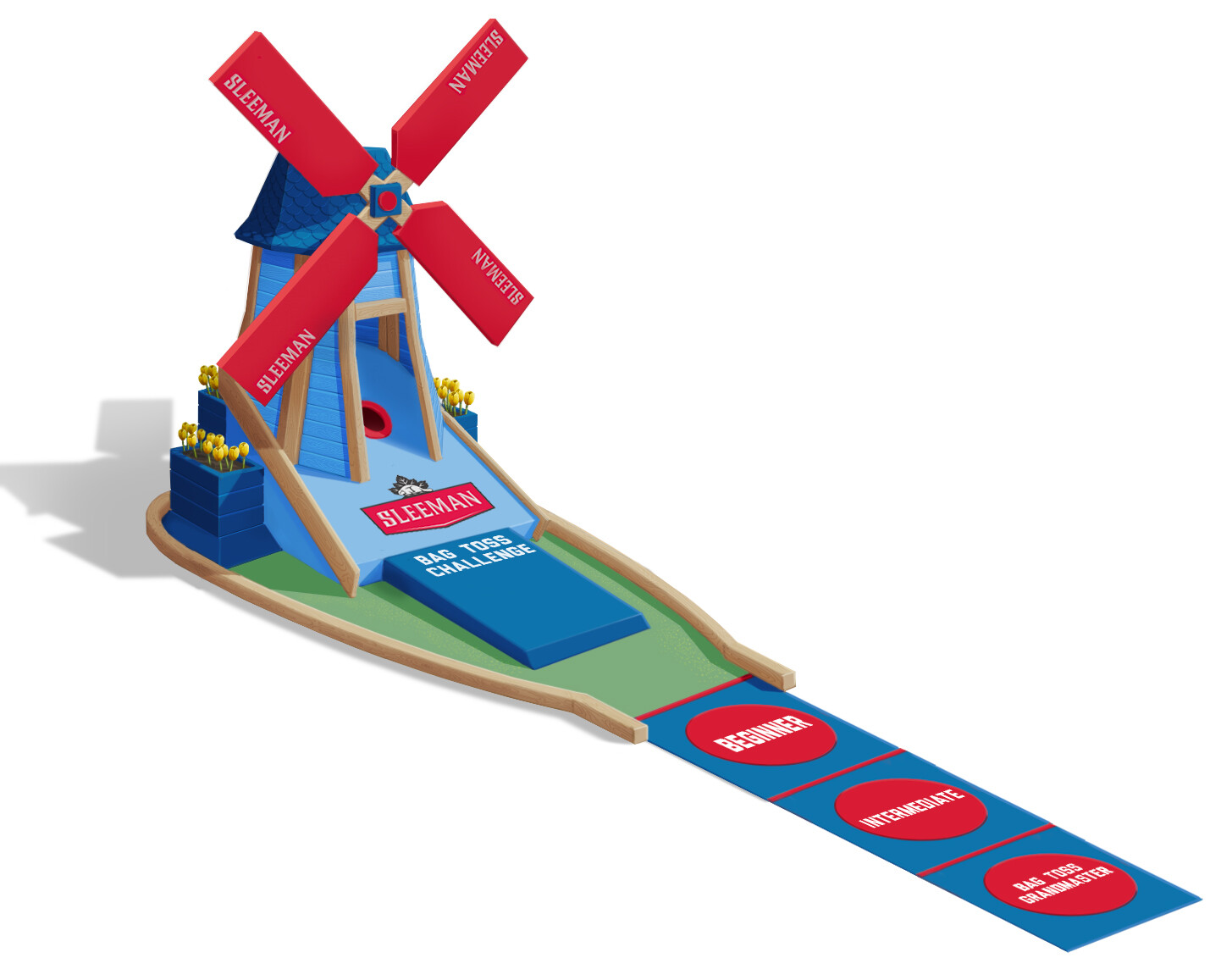 ArtStation - Sleeman Bag Toss Minigolf Pitch Concept Art