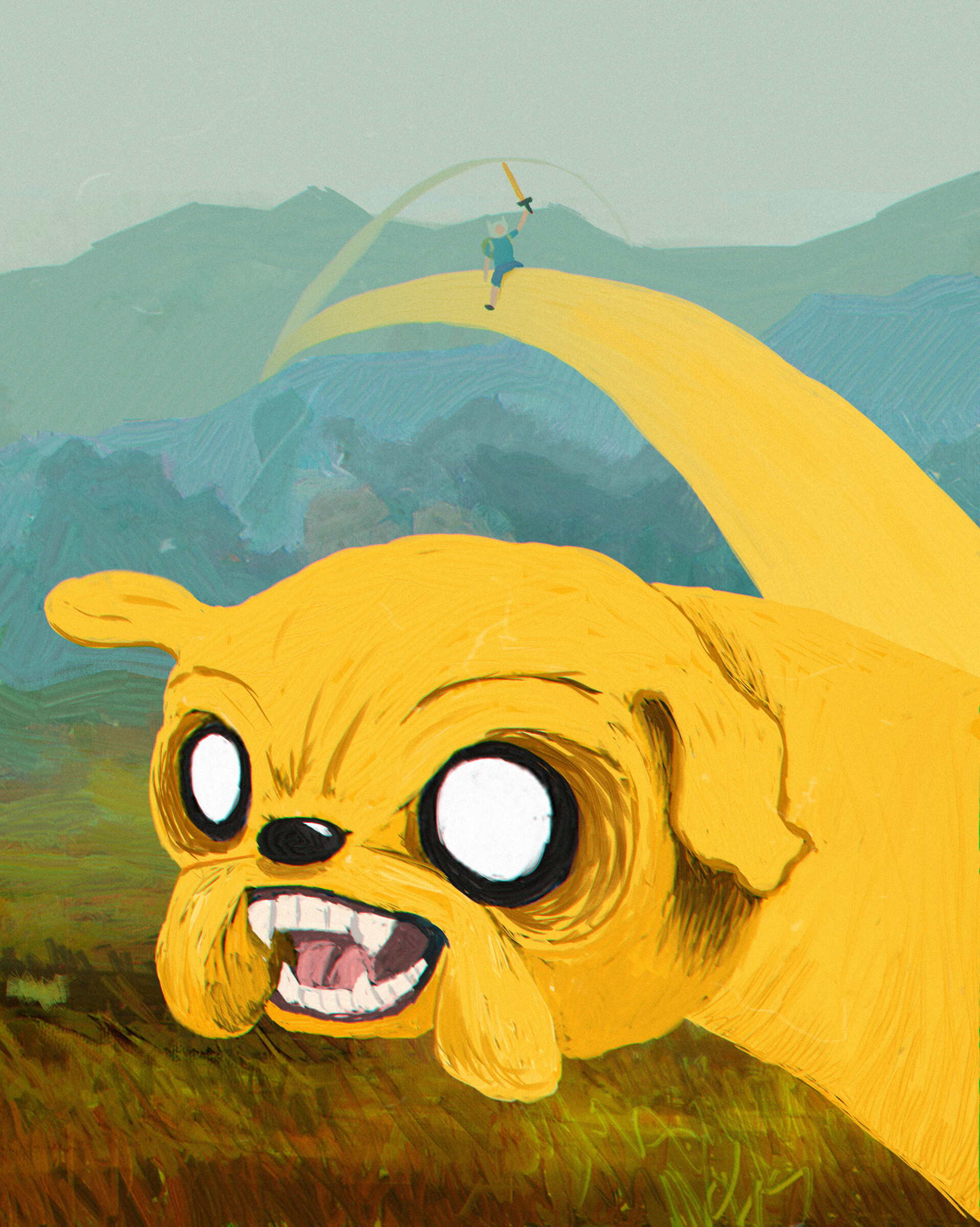 ArtStation - Adventure Time/Jake