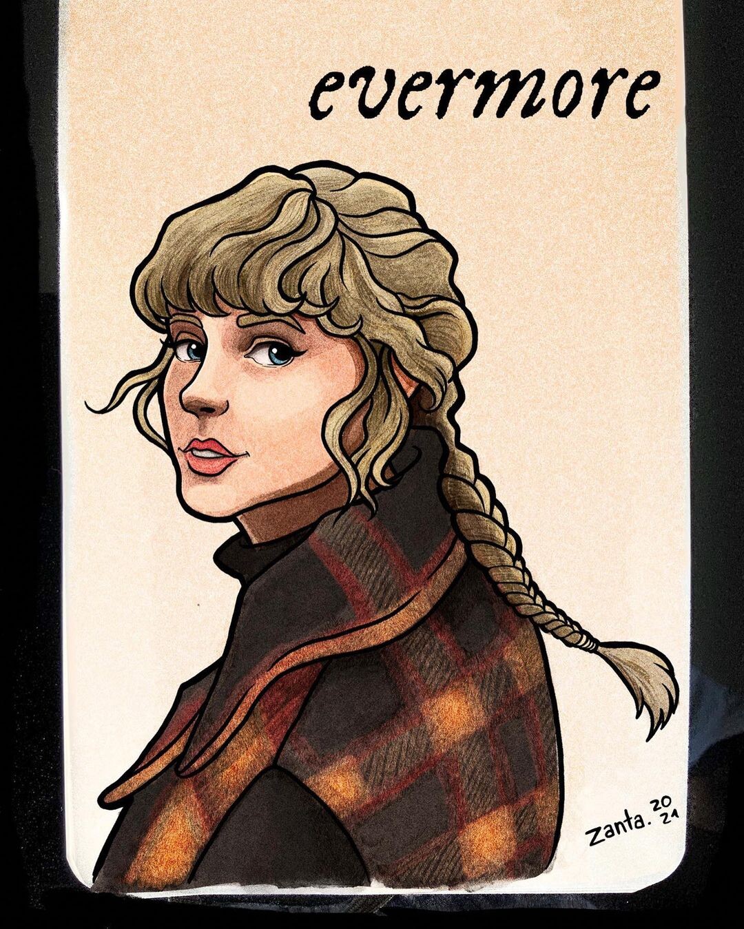 ArtStation - Evermore - Taylor Swift
