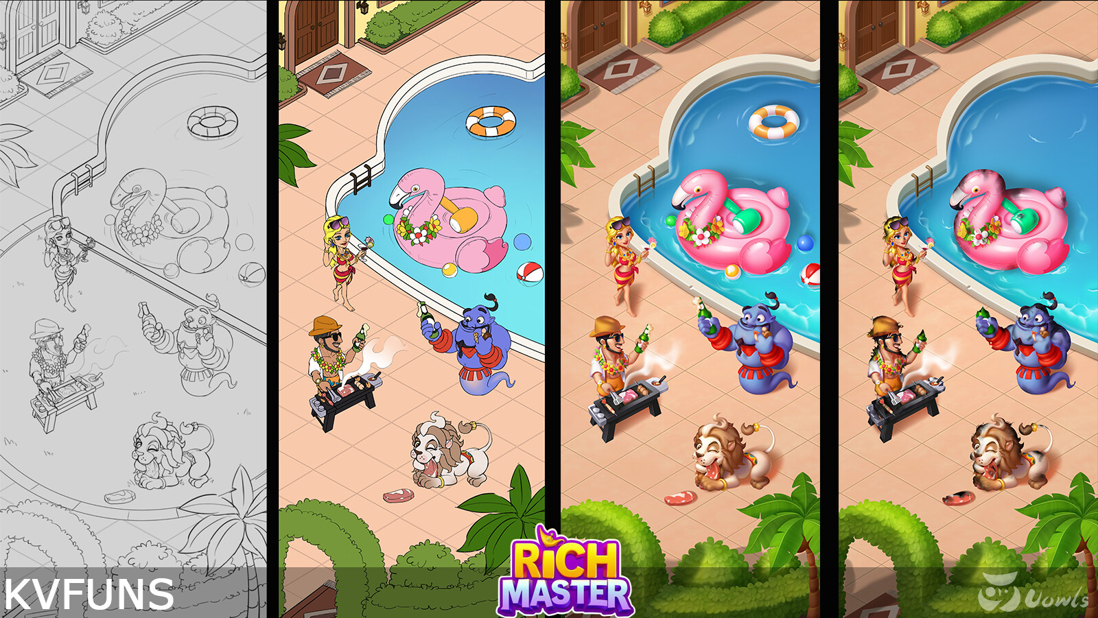 Game Art Outsourcing Studio - Concept Art, 2D & 3D Assets - Some design ...