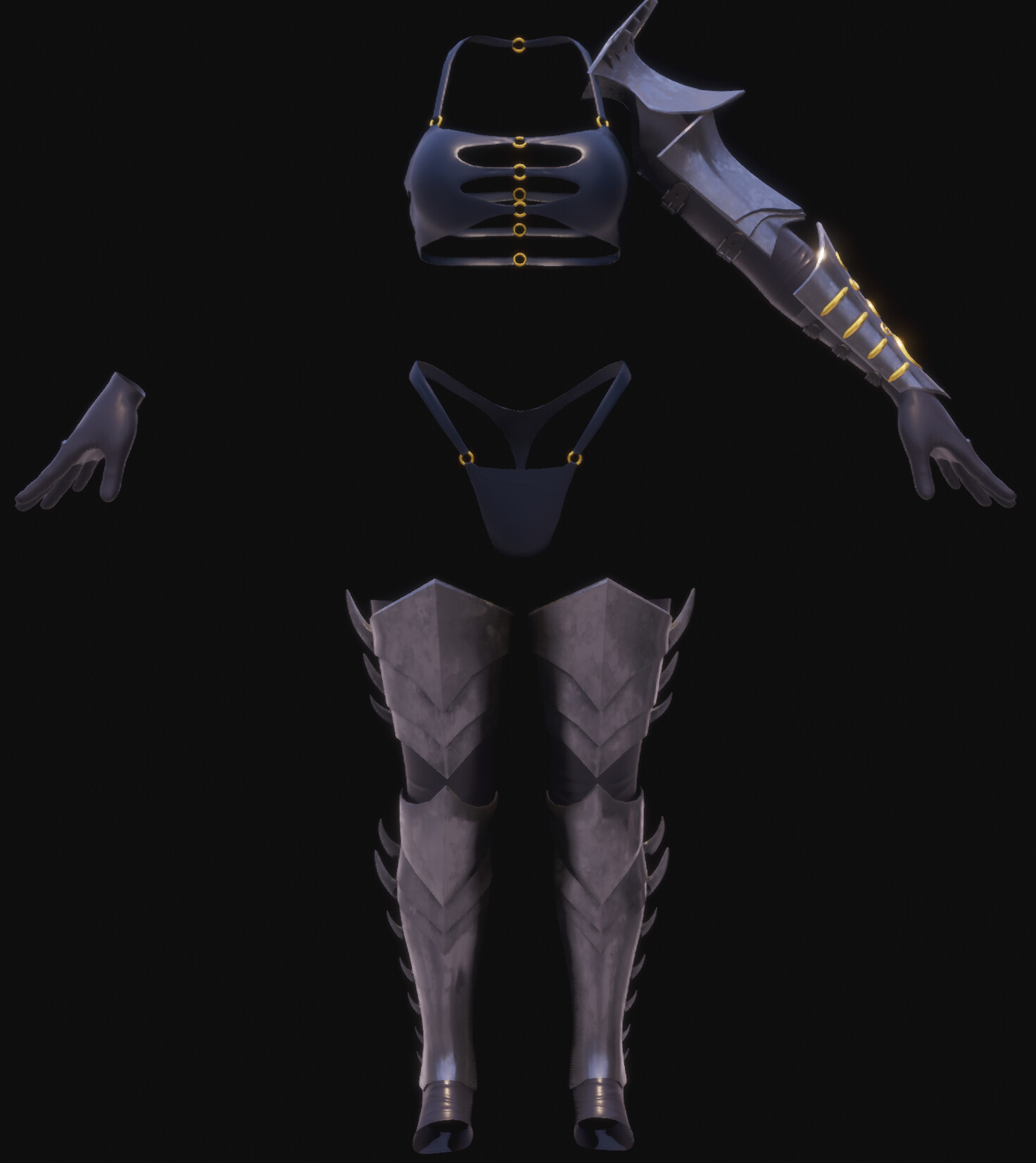 ArtStation - Warhammer 40k-Inspired "Materla" Armor for Conan Exiles